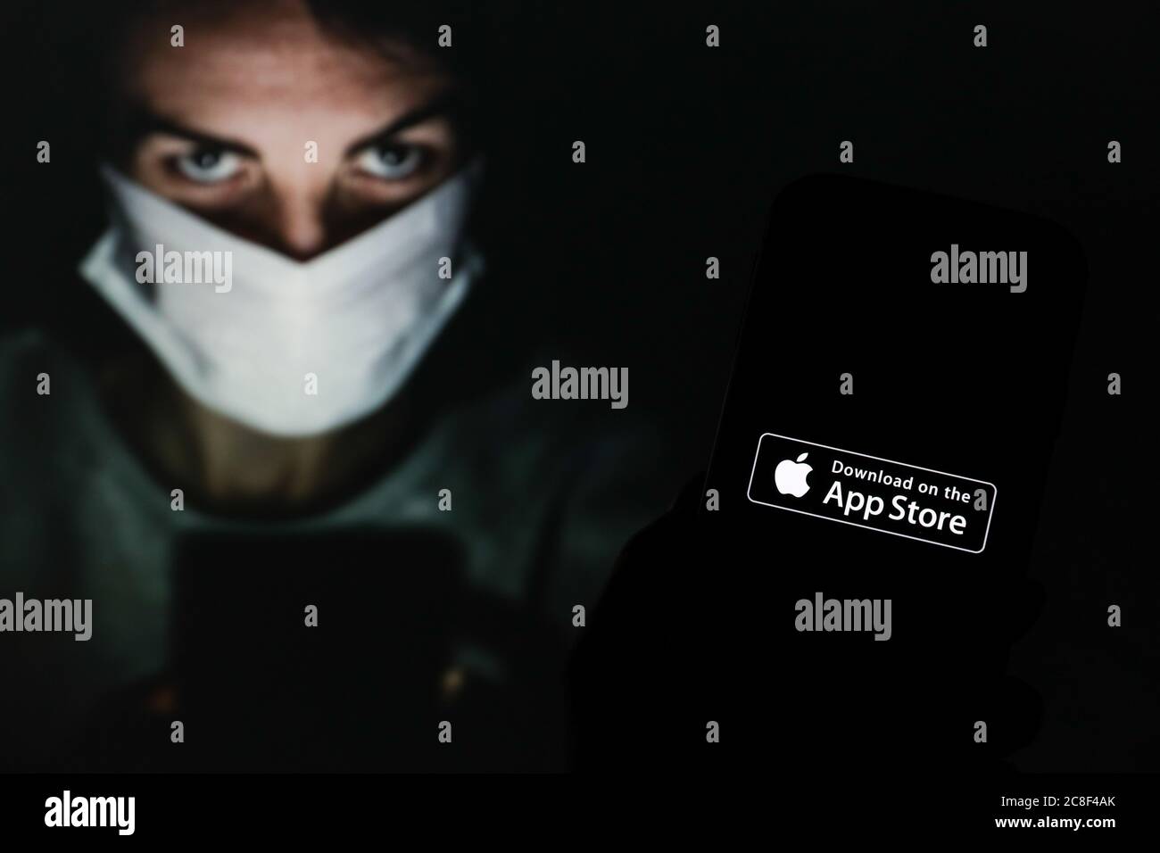 App store logo hi-res stock photography and images - Alamy