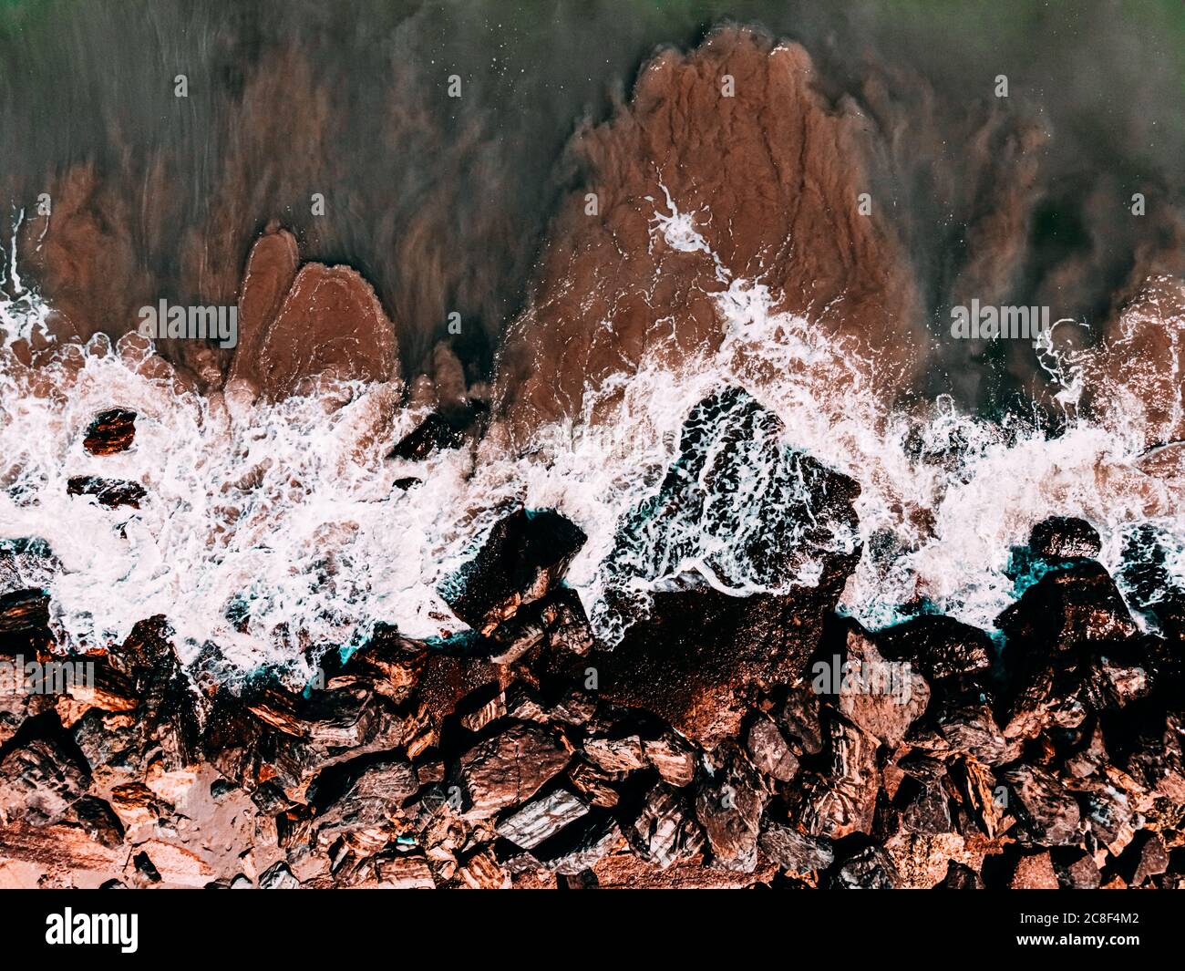 Satellite view red sea hi-res stock photography and images - Alamy