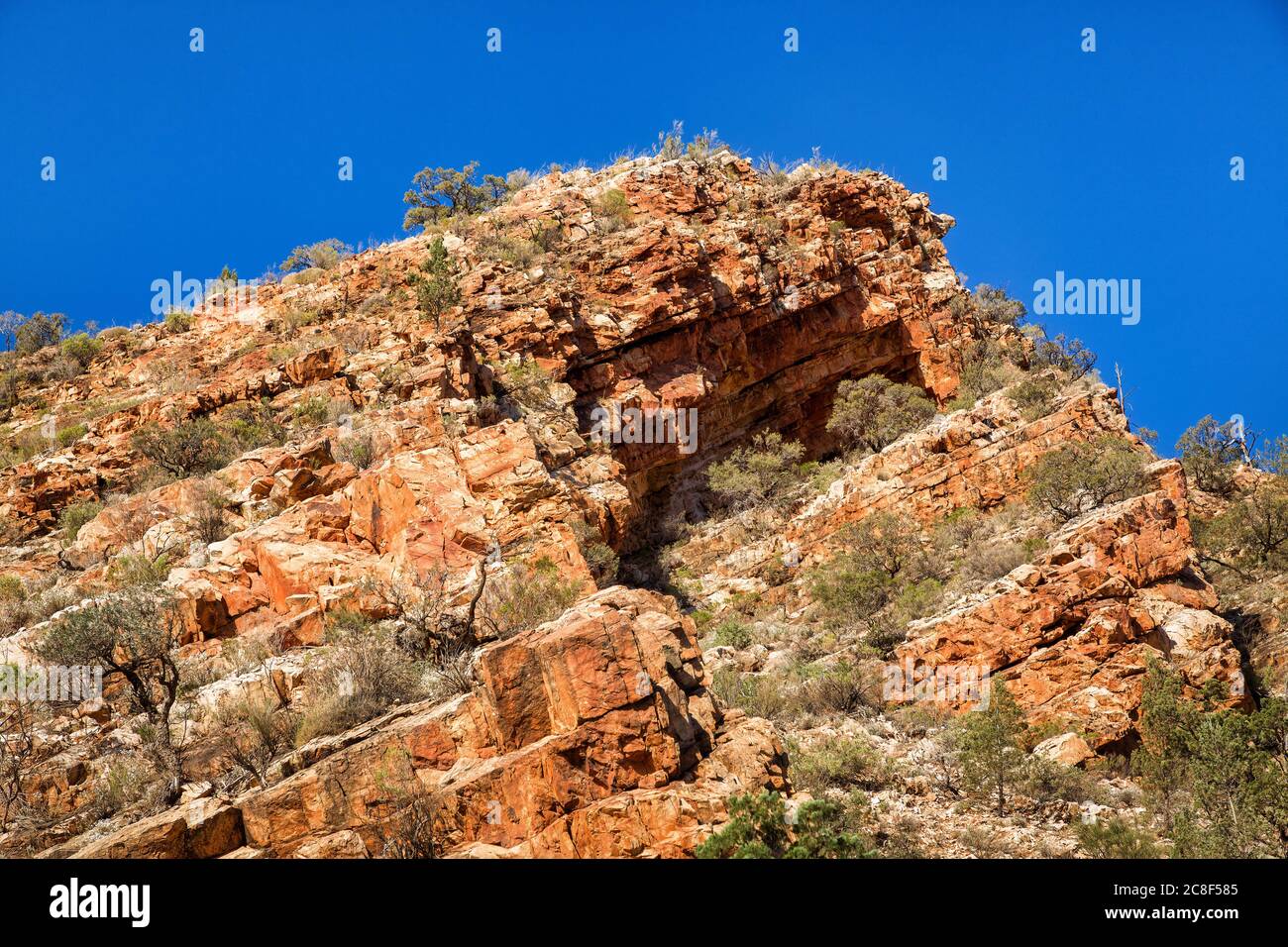 Brachina Gorge, Flinders Ranges National Park, Australia Stock Photo ...