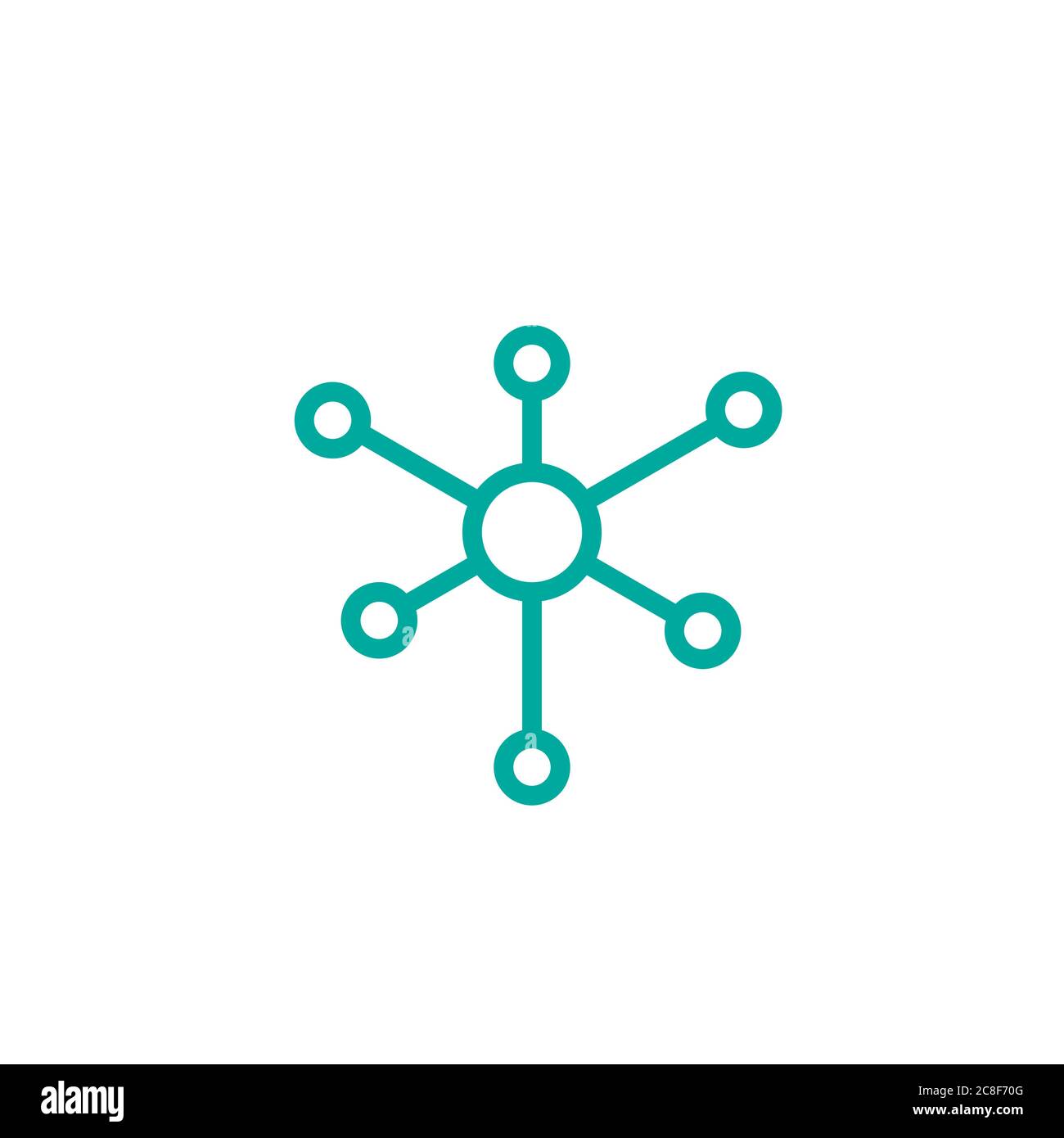 Hub links Stock Vector Images - Alamy