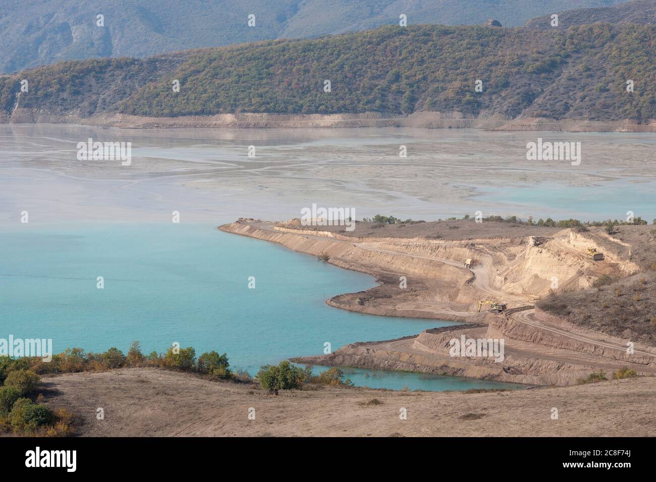 Ongoing maintenance and expansion of the Artsvanik/Shahumyan reservoir ...