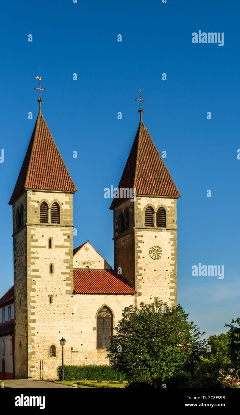 Church of St. Peter and Paul, Reichenau Island, Niederzell, Lake ...