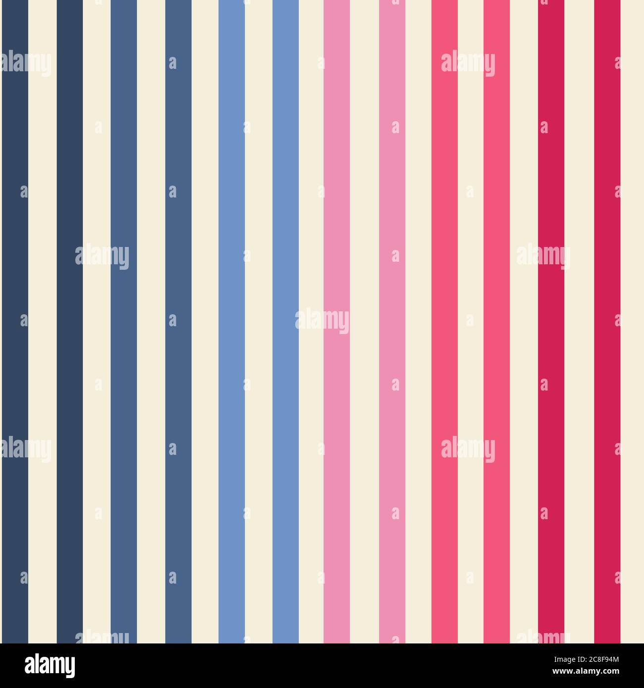 Colorful stripes, seamless pattern with blue and red colors .vertical ...