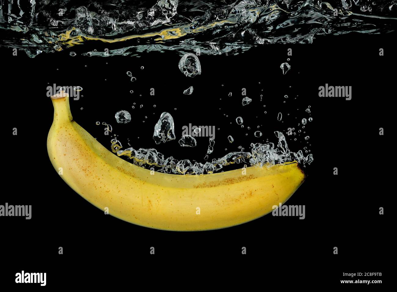 Banana fruit water sinking hi-res stock photography and images - Alamy