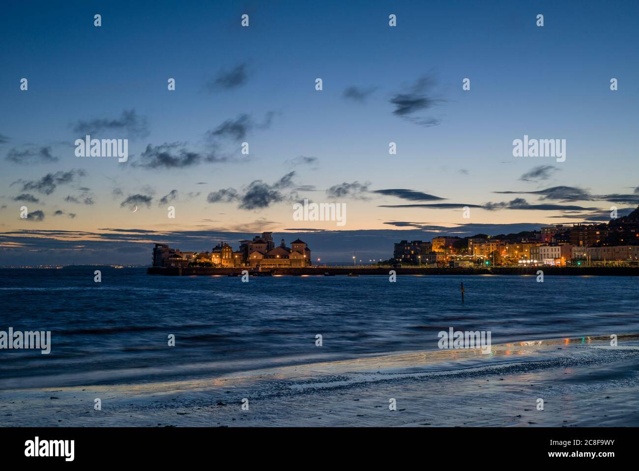 Knightstone island seafront super mare hi-res stock photography and ...