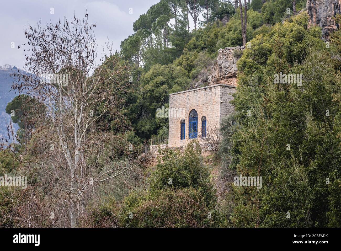 St Marina Chapel near Our Lady of Qannoubine Monastery in Kadisha ...