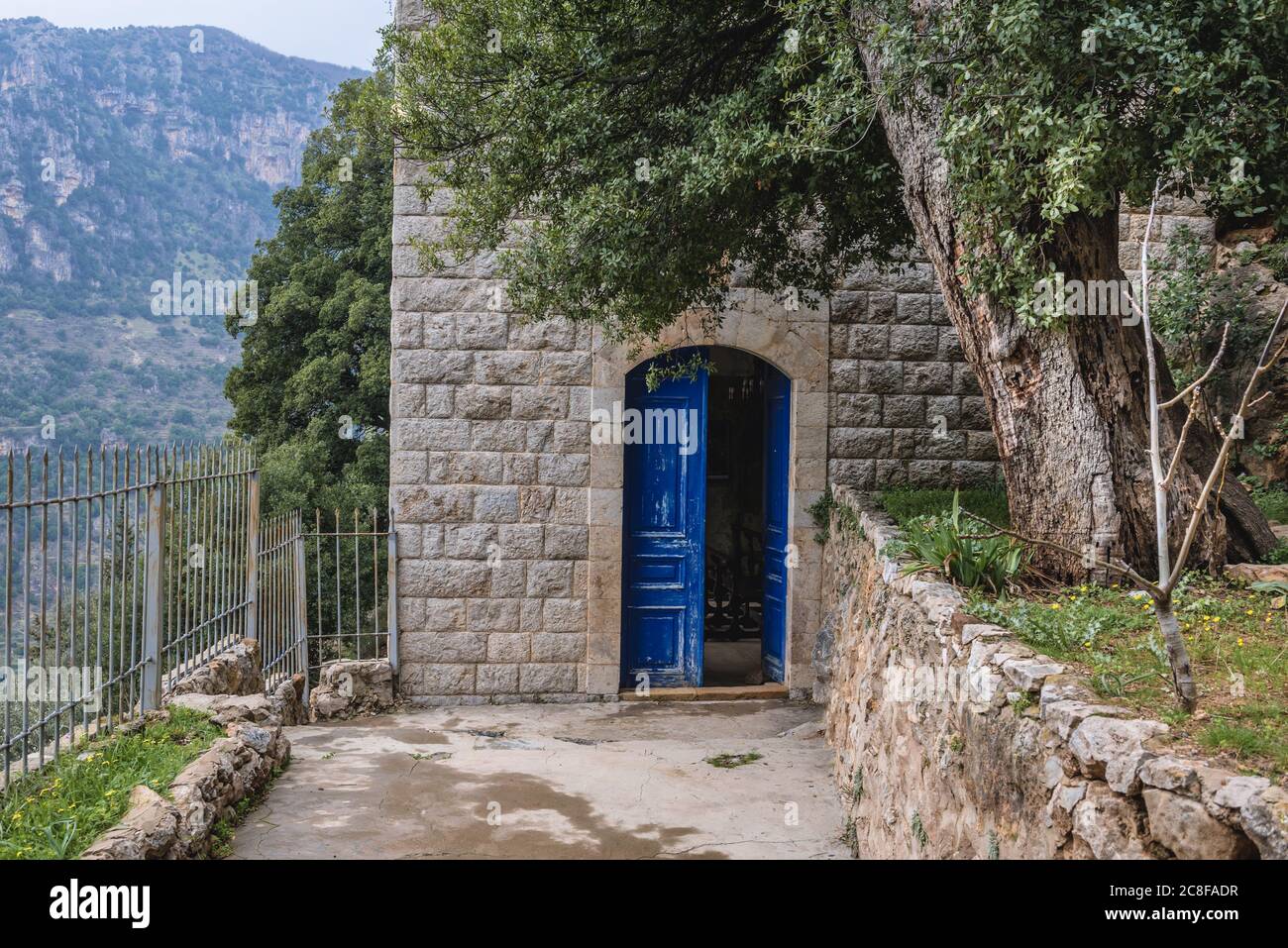 St Marina Chapel near Our Lady of Qannoubine Monastery in Kadisha ...