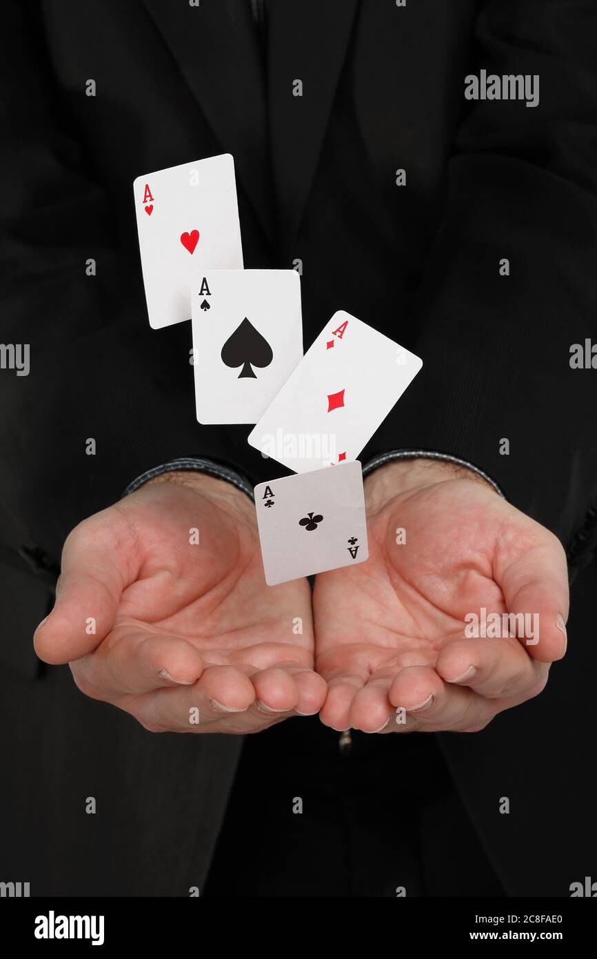 Deck of cards falling hi-res stock photography and images - Alamy