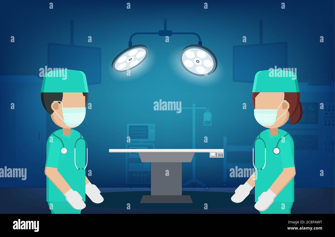 Surgery vector vectors hi-res stock photography and images - Alamy