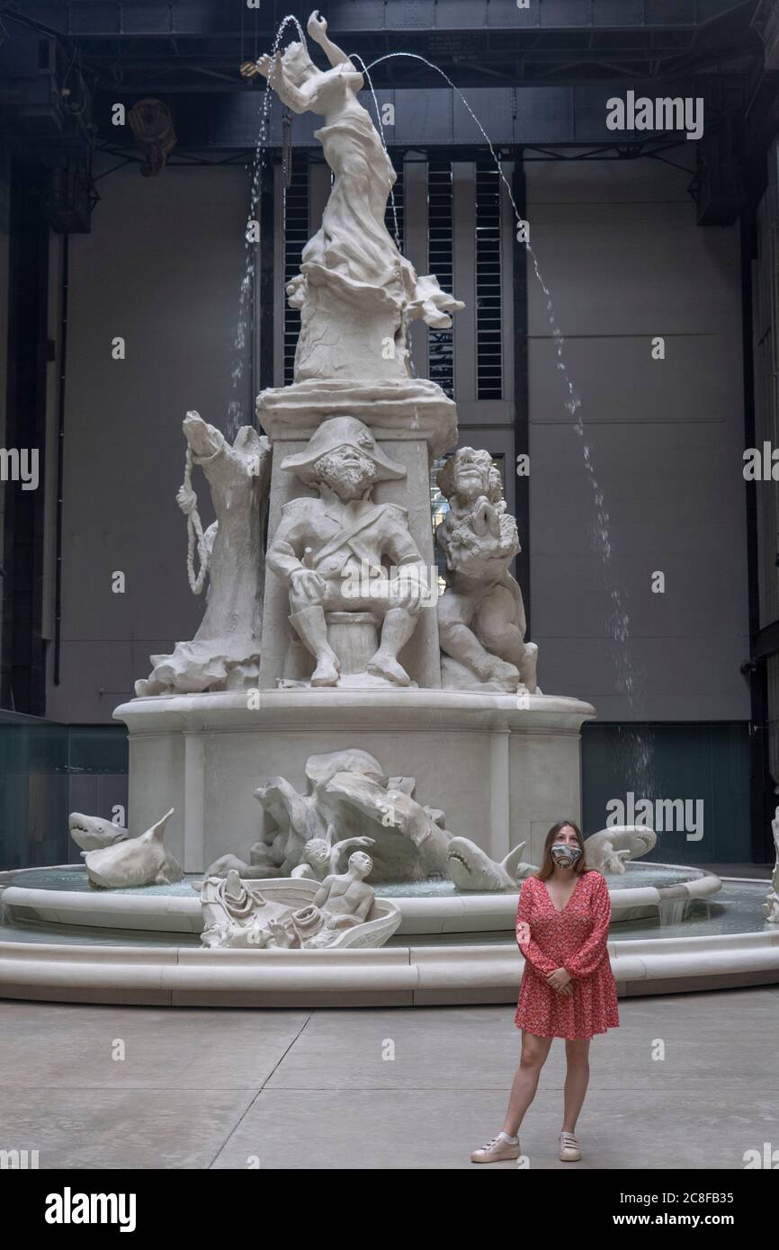 London, England. 24th July, 2020. Kara Walker's Fons Americanus, 2019 ...