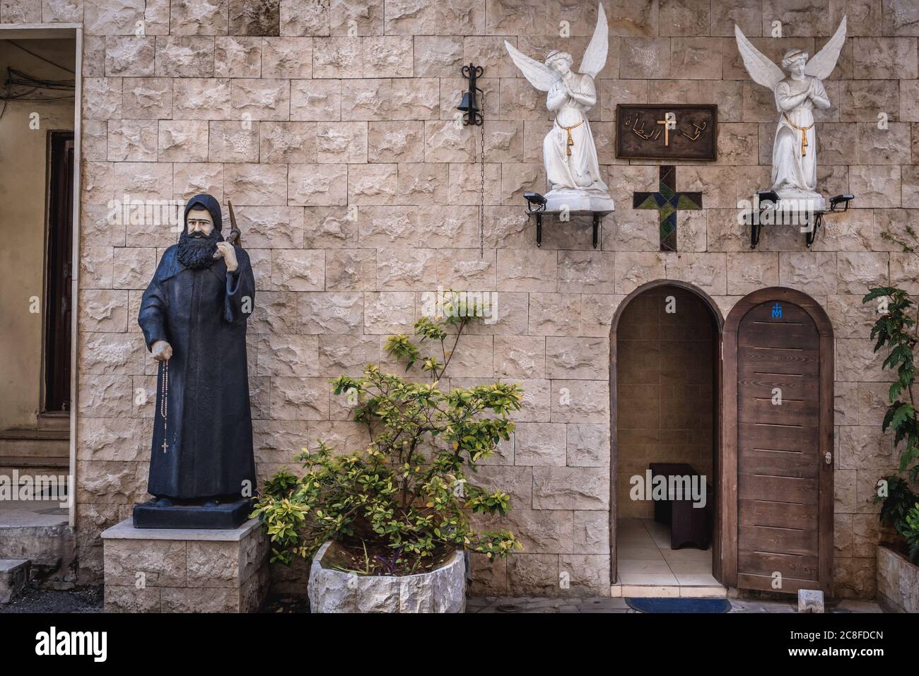 Maronite chapel in Sin el Fil suburb east of Beirut in Matn District of ...