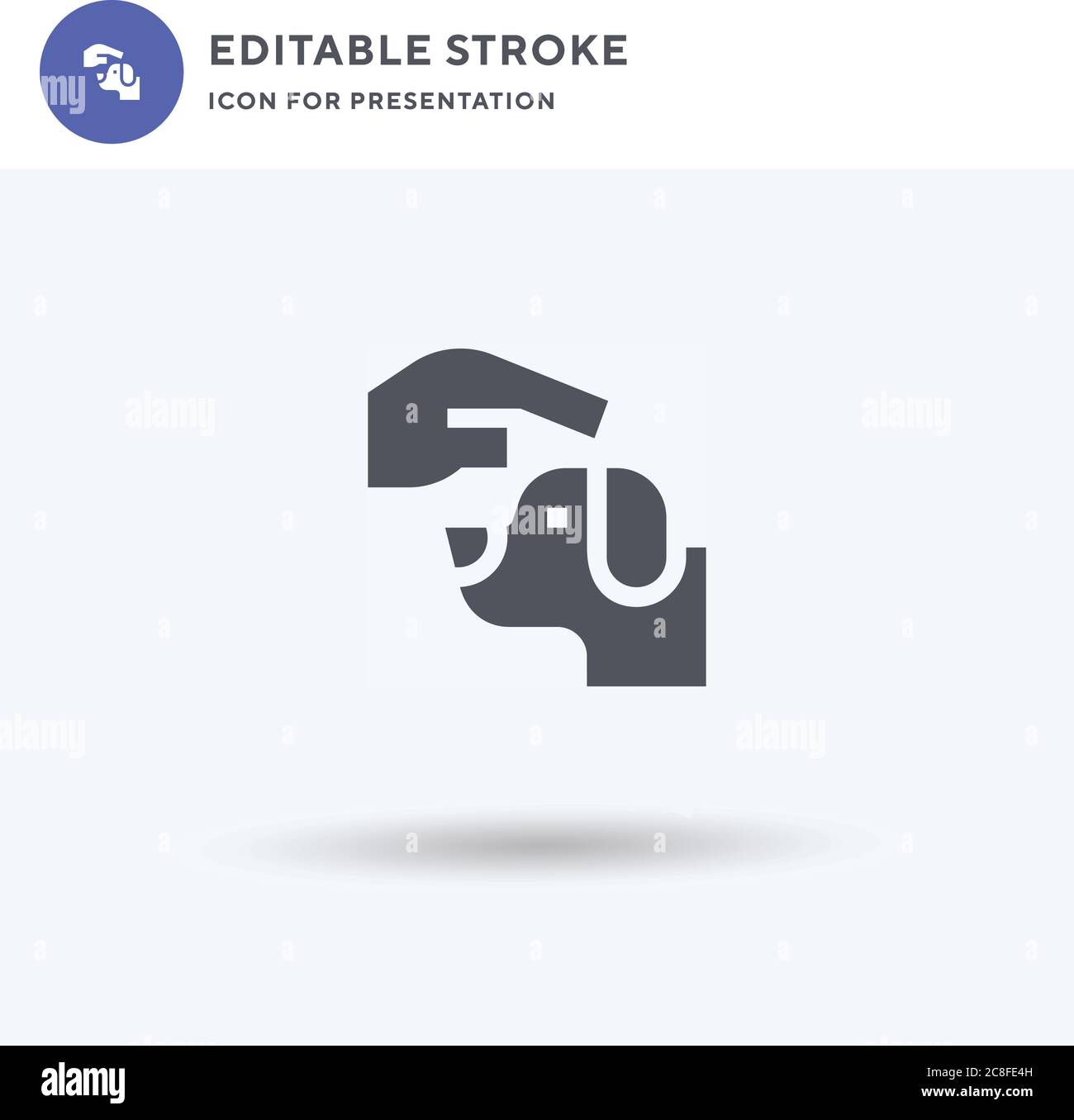 Dog Training icon vector, filled flat sign, solid pictogram isolated on ...