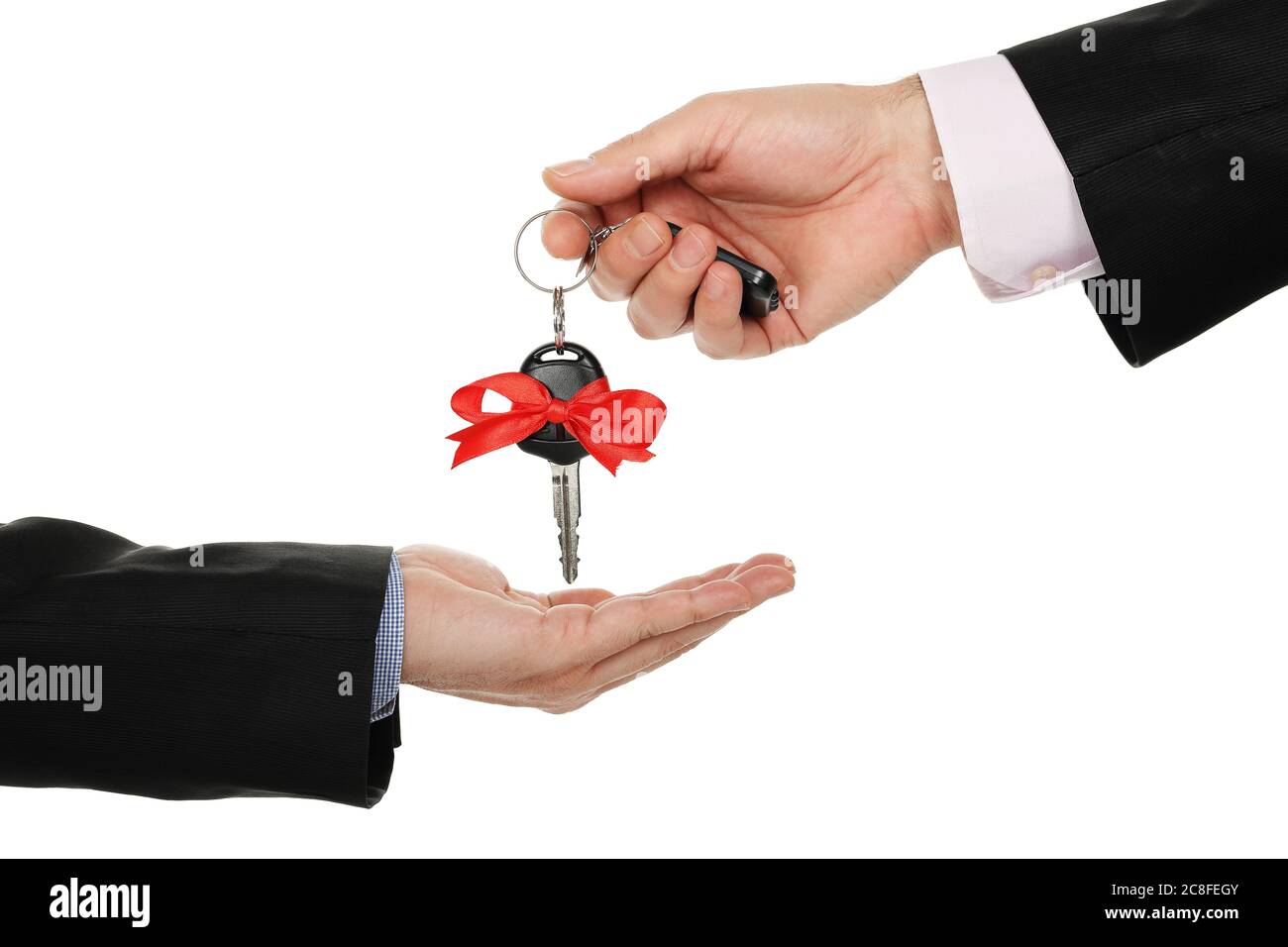 Handing over the car keys hi-res stock photography and images - Alamy