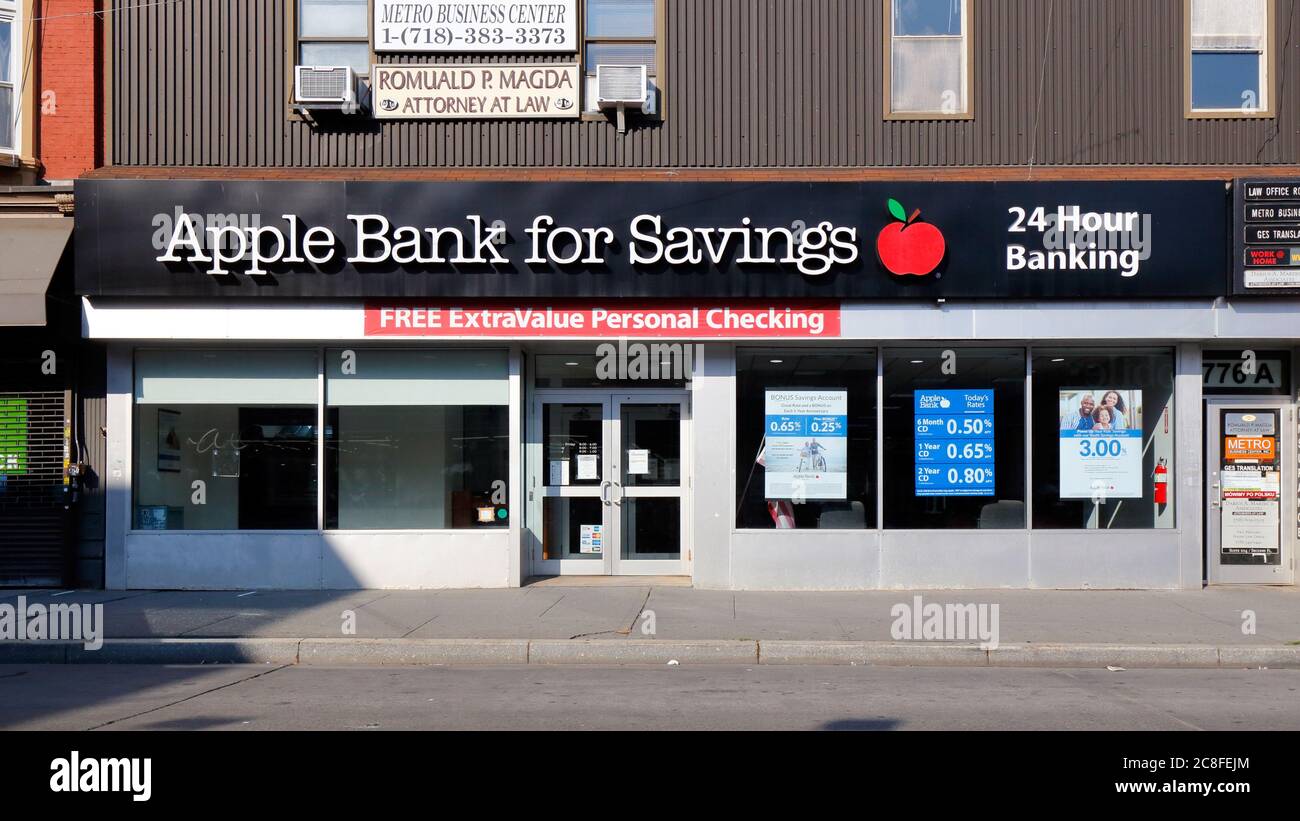 Apple bank hi-res stock photography and images - Alamy