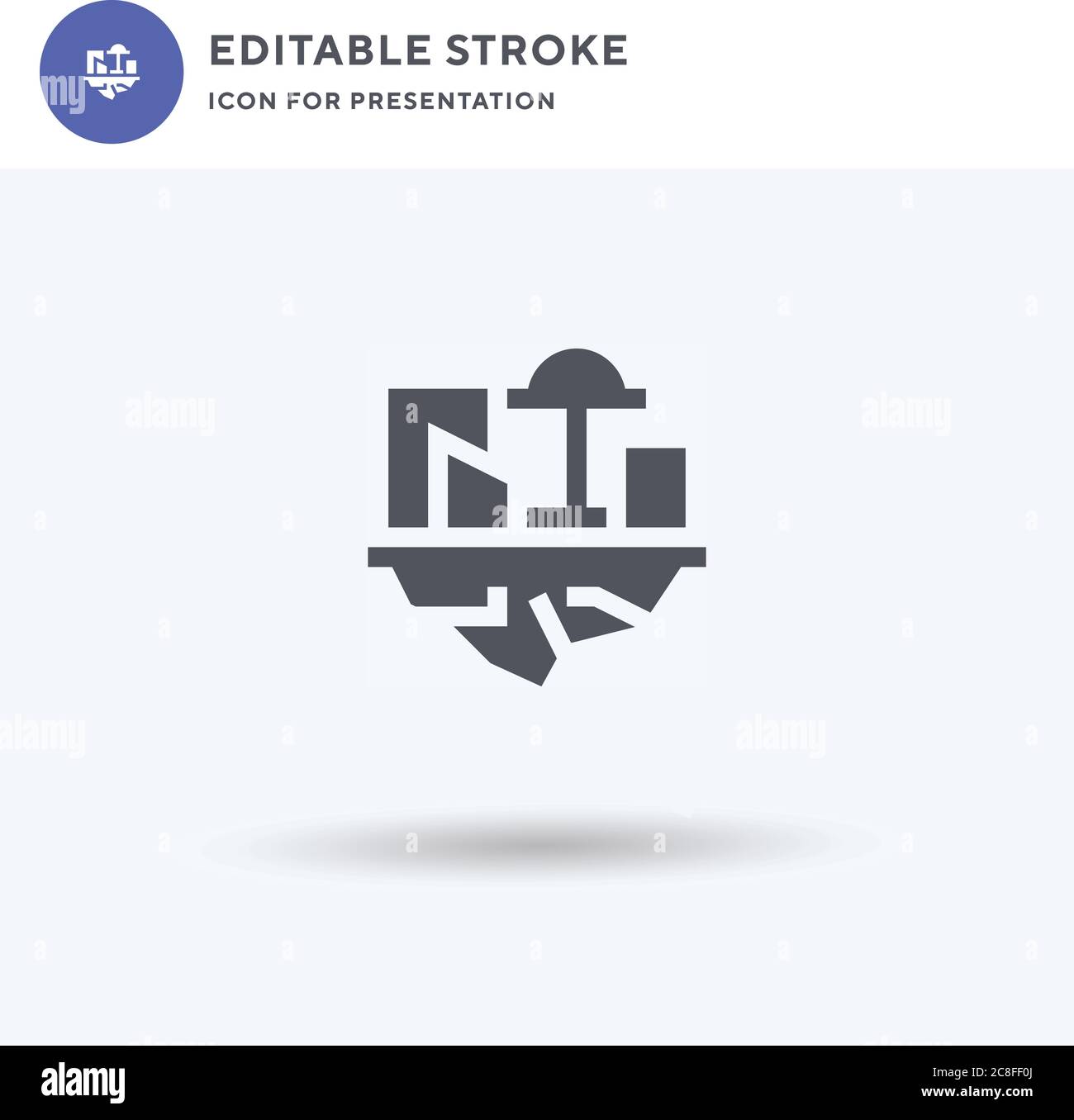 Mars colony symbol Stock Vector Images - Alamy