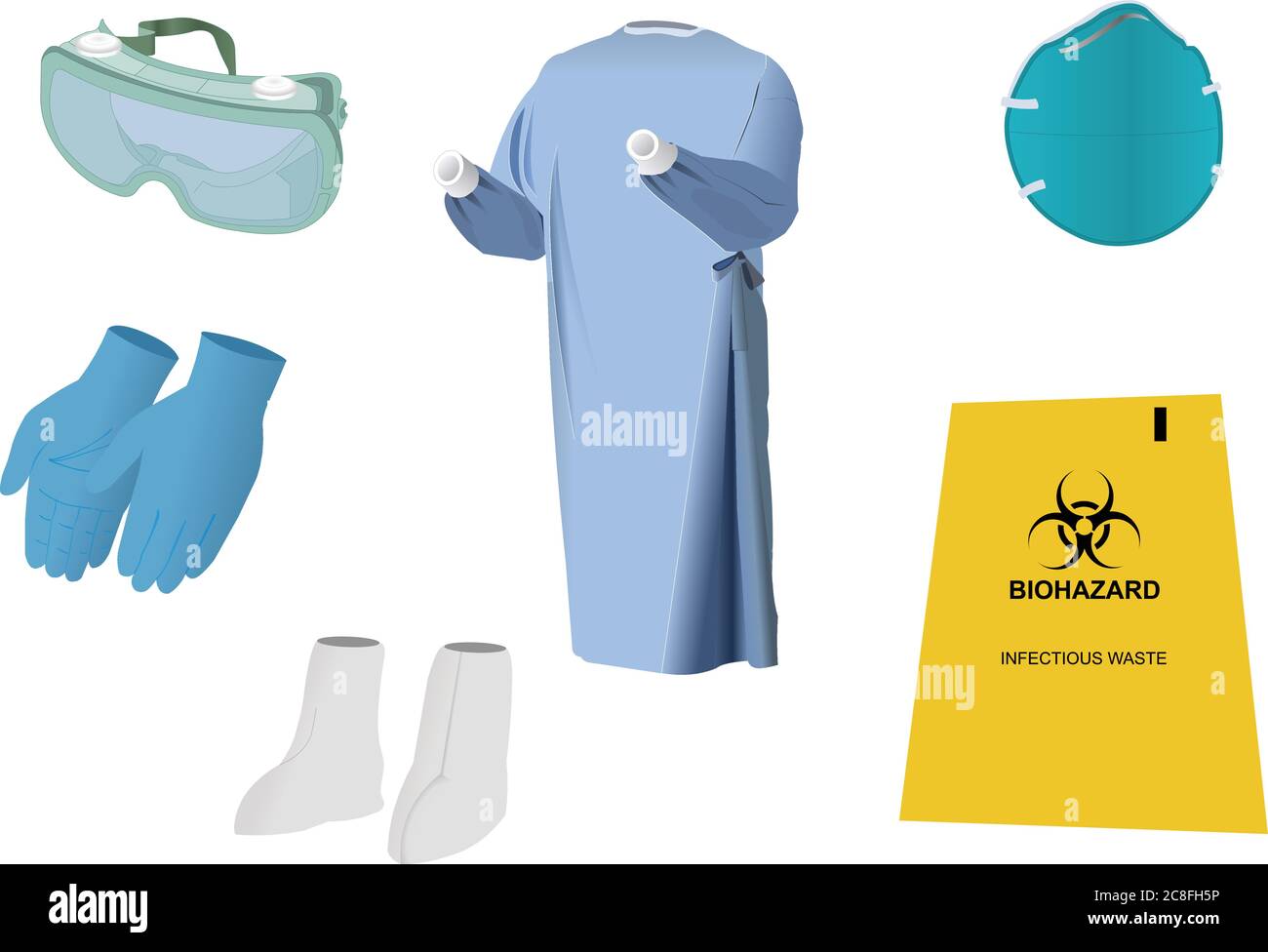 Corona virus ppe Stock Vector Images - Alamy