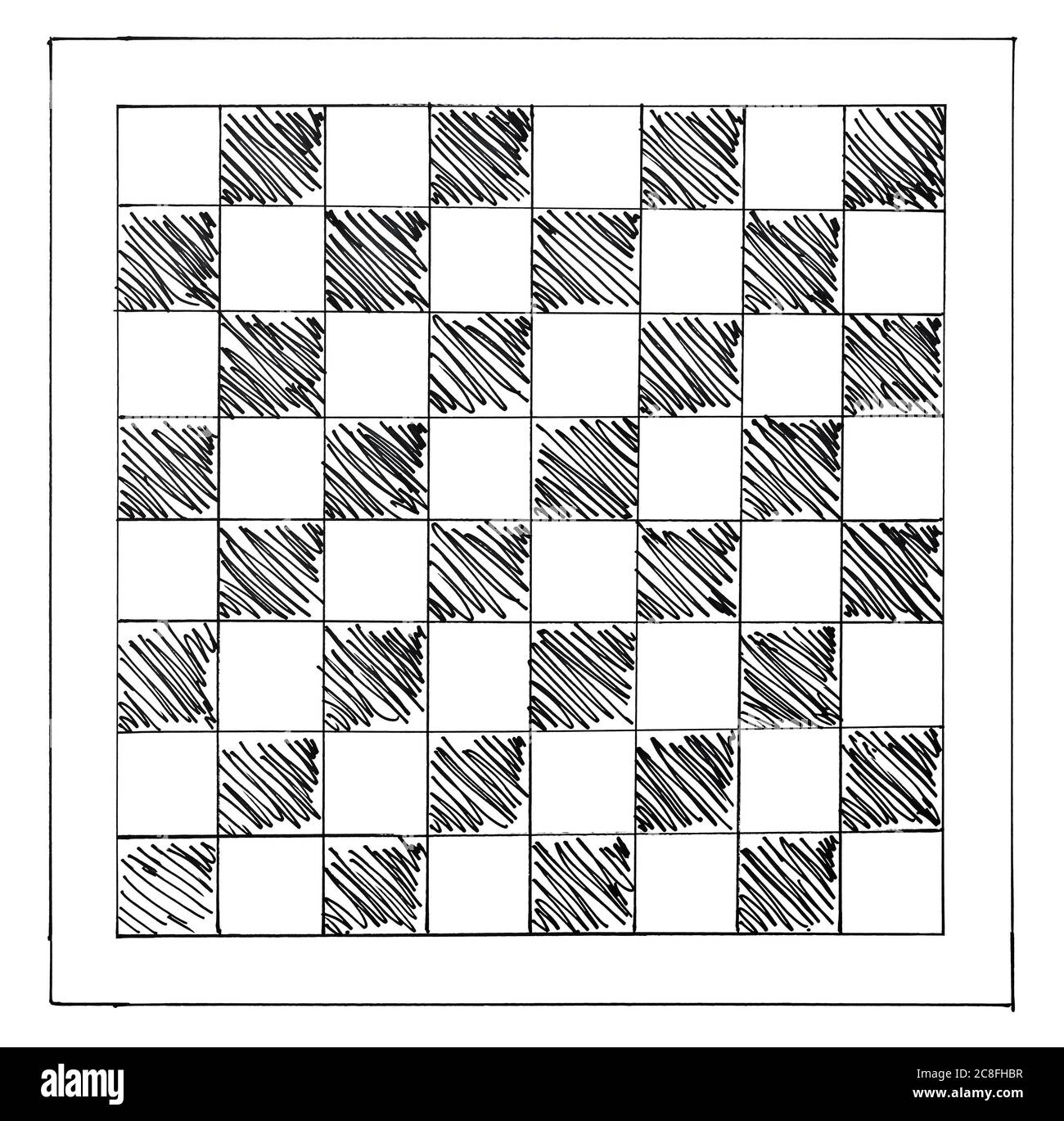 Hand drawn squares Cut Out Stock Images & Pictures - Alamy