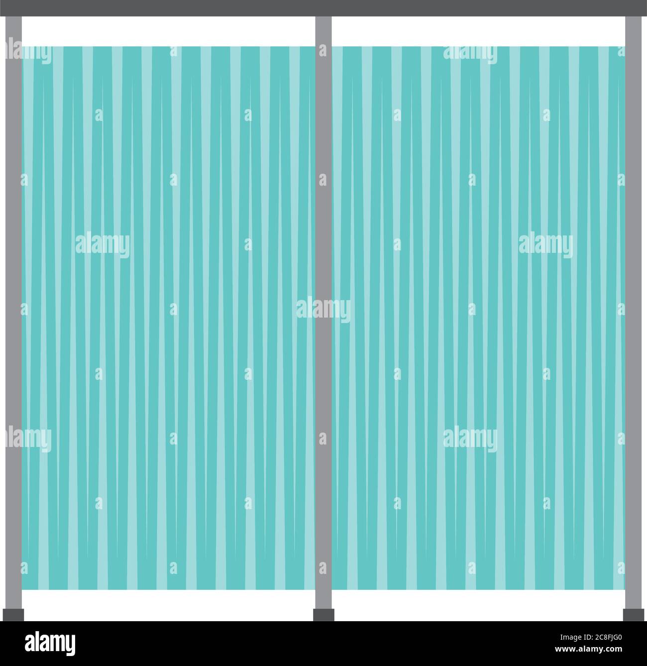 Changing room curtain Stock Vector Images - Alamy
