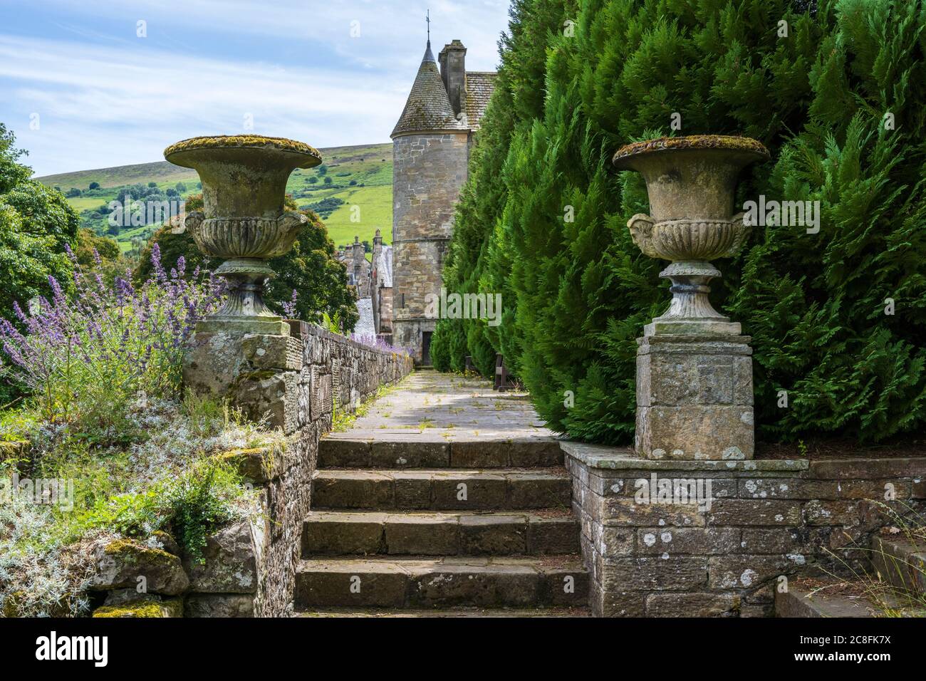 Falkland palace and garden hi-res stock photography and images - Alamy