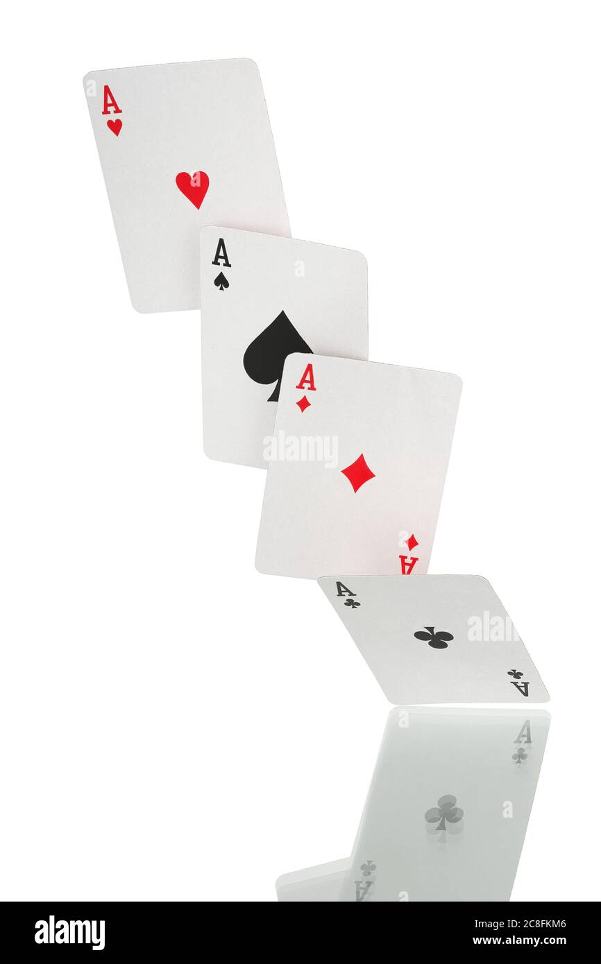 Deck of cards falling hi-res stock photography and images - Alamy