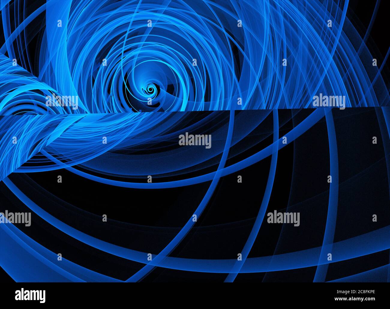 Technological textured background. Fractal graphics. Science and ...