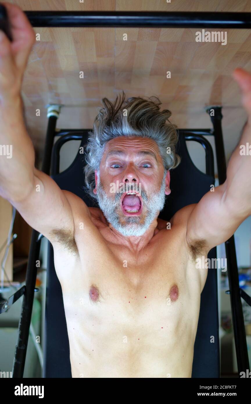 Inversion table hi-res stock photography and images - Alamy