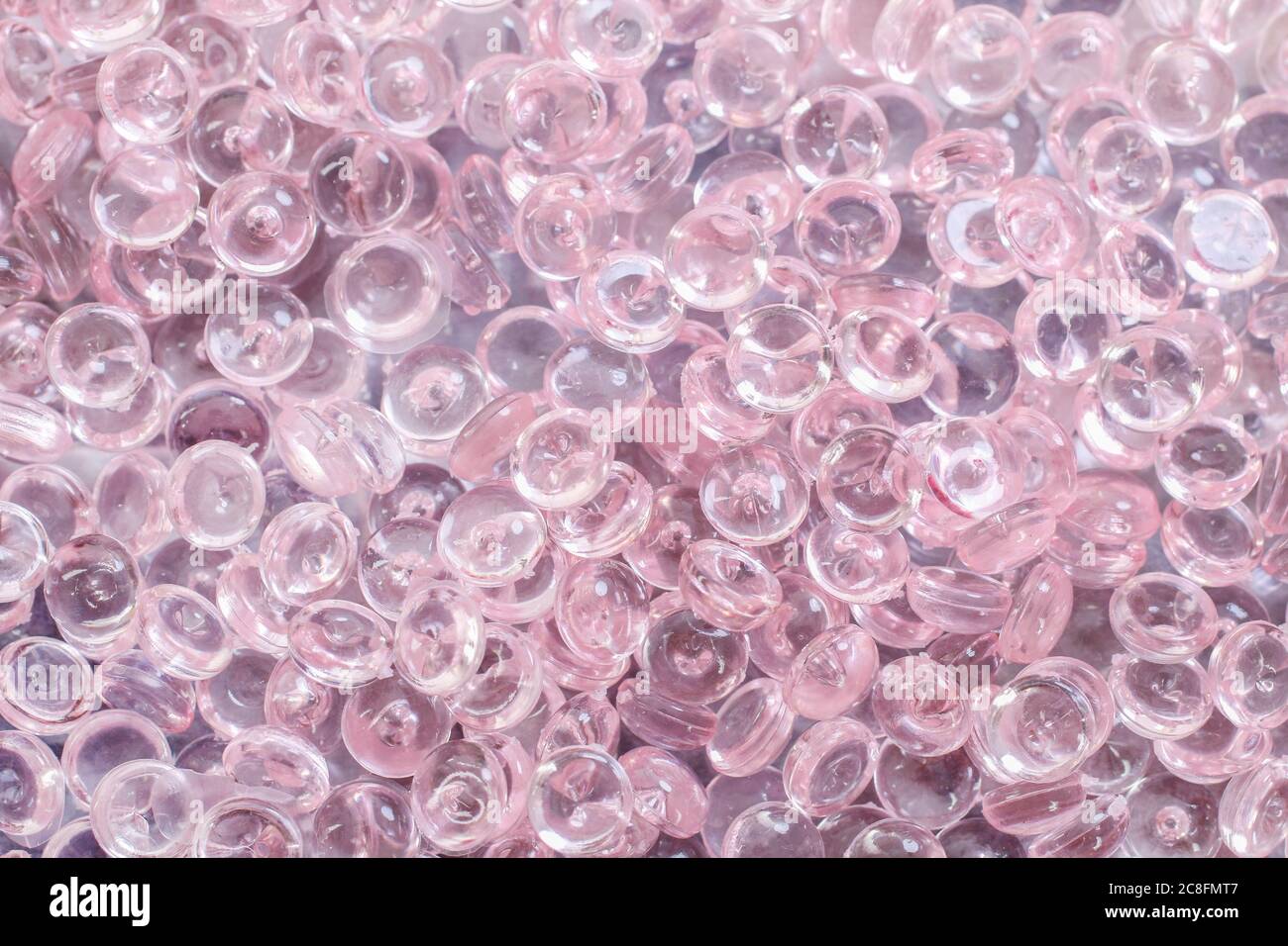 Pink background made of transparent crystals. Graphic resources Stock ...