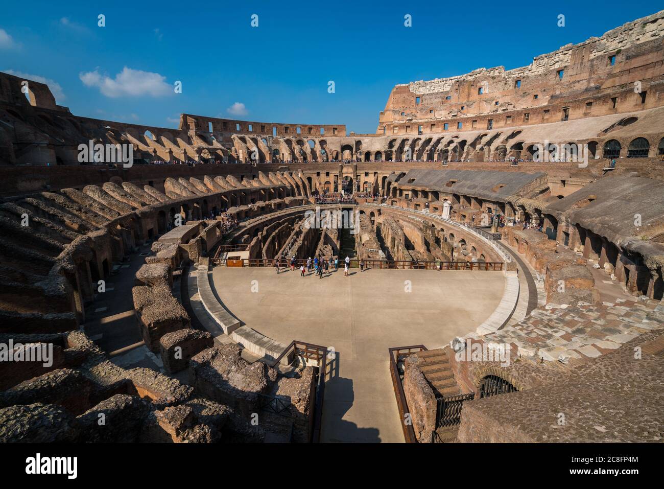Inside colosseum by night hi-res stock photography and images - Alamy