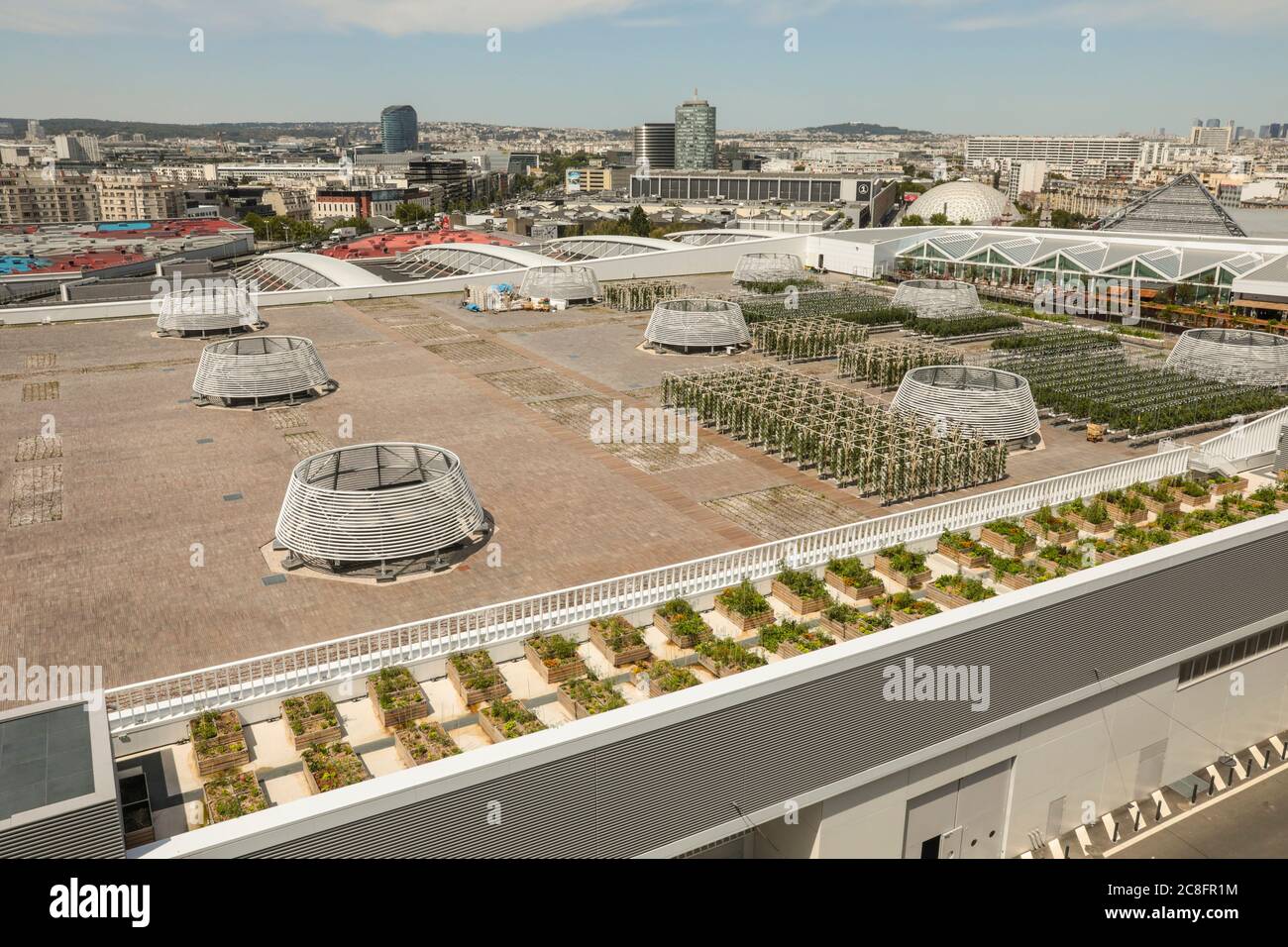 THE WORLD'S LARGEST URBAN FARM IS COMING TO A PARIS ROOFTOP Stock Photo ...