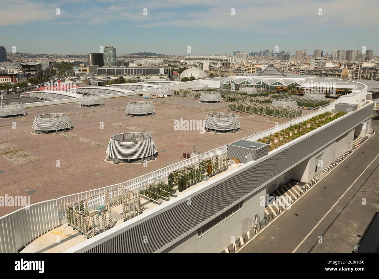 THE WORLD'S LARGEST URBAN FARM IS COMING TO A PARIS ROOFTOP Stock Photo ...