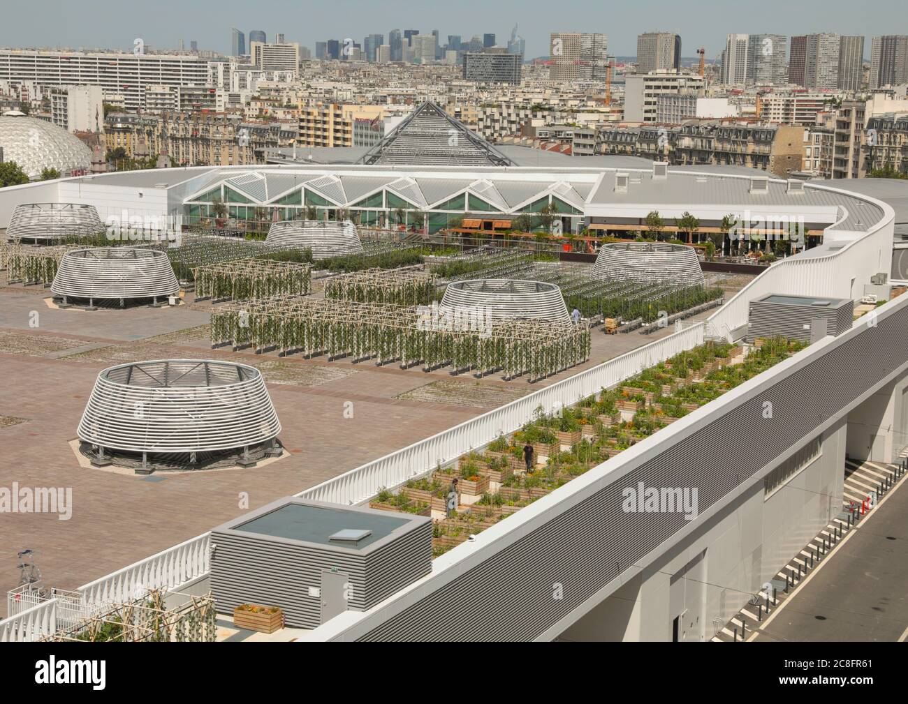 THE WORLD'S LARGEST URBAN FARM IS COMING TO A PARIS ROOFTOP Stock Photo ...