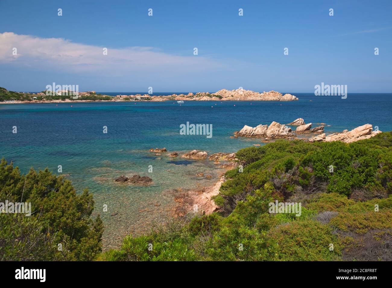geography / travel, Italy, Sardinia, beach in the North of La Maddalena ...