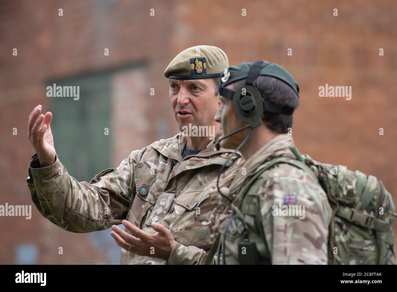 Colonel Adam Crawley, Colonel Training at The Royal Military Academy ...