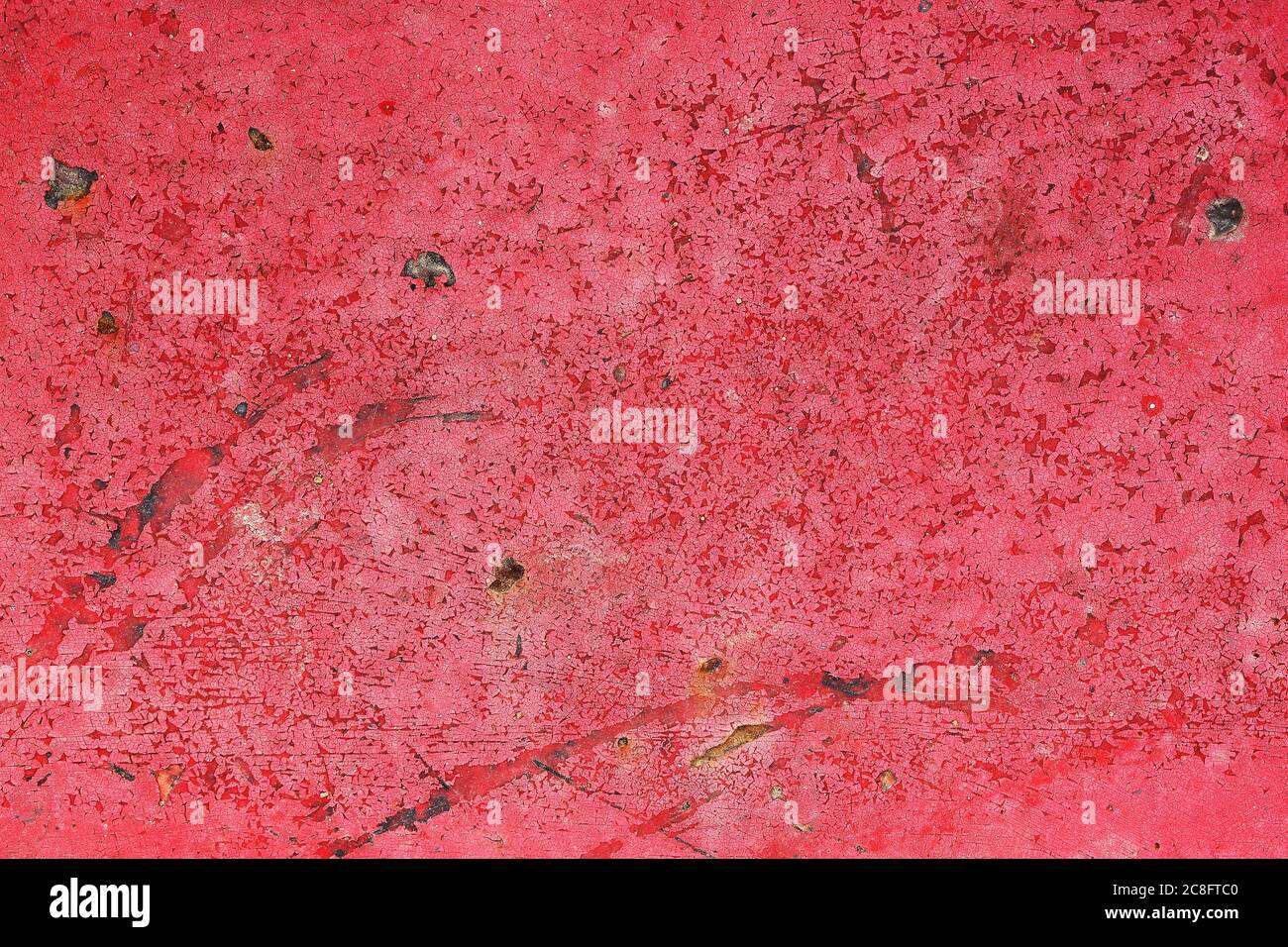 old red metallic surface with cracked paint Stock Photo - Alamy