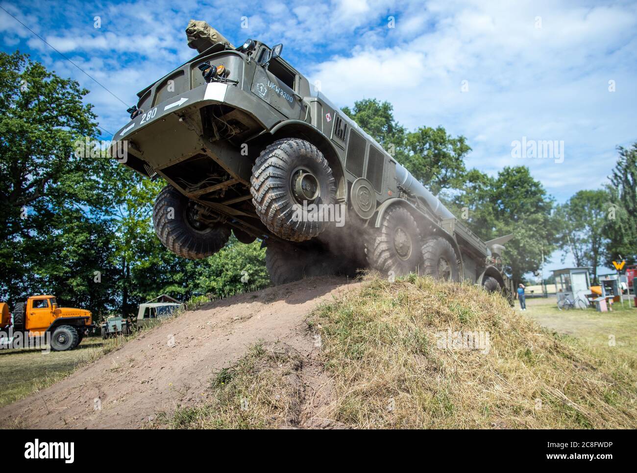 Beuster, Germany. 24th July, 2020. A four-axis Sil 135 rocket launcher ...