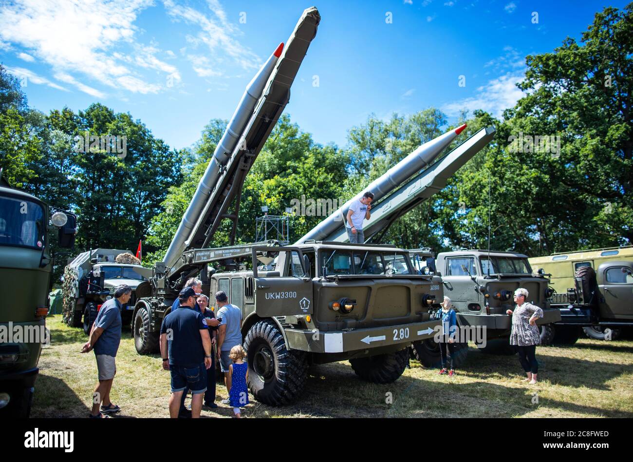 Red rocket visitors hi-res stock photography and images - Alamy
