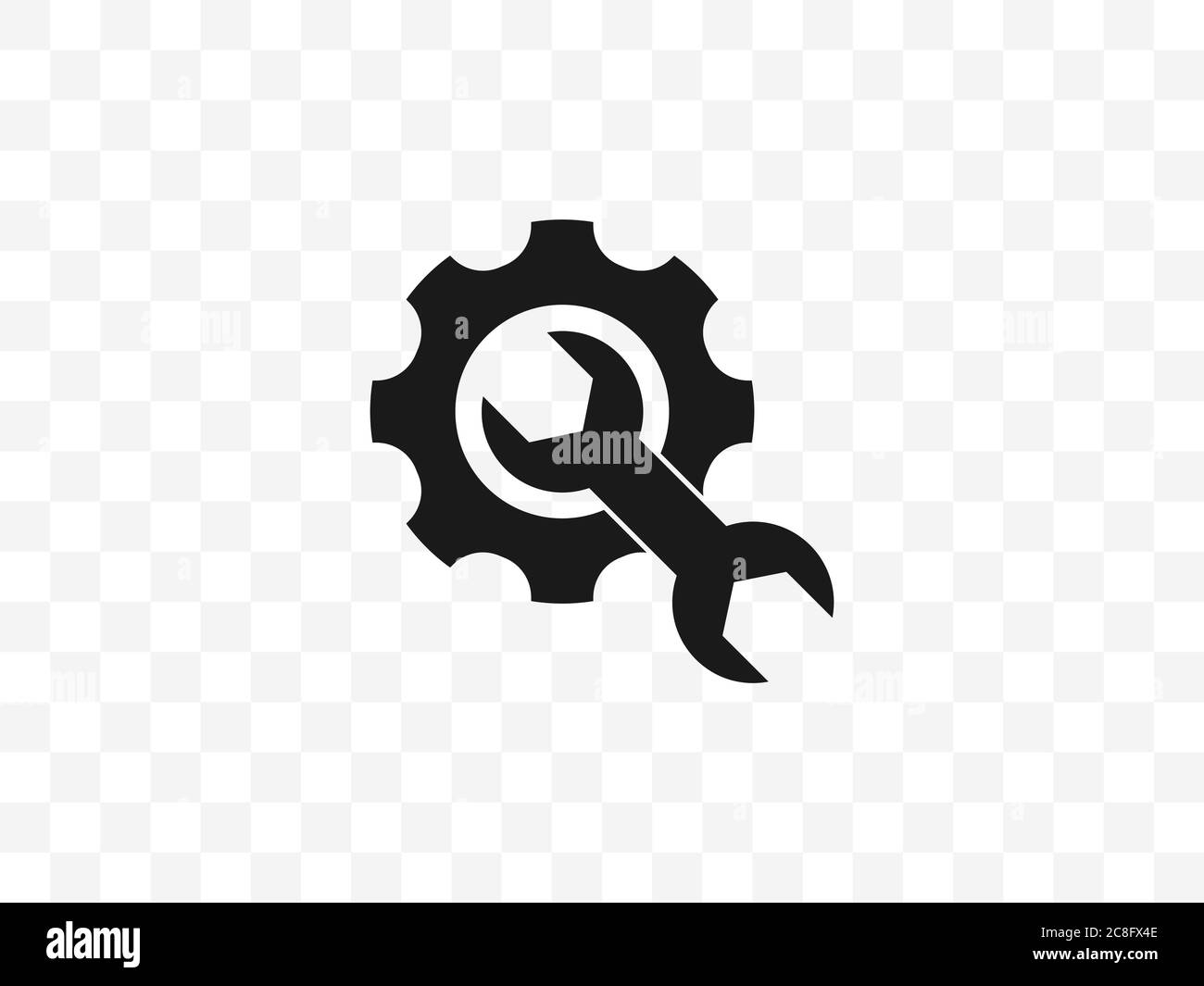 Service, technical, tools icon. Vector illustration, flat design Stock ...