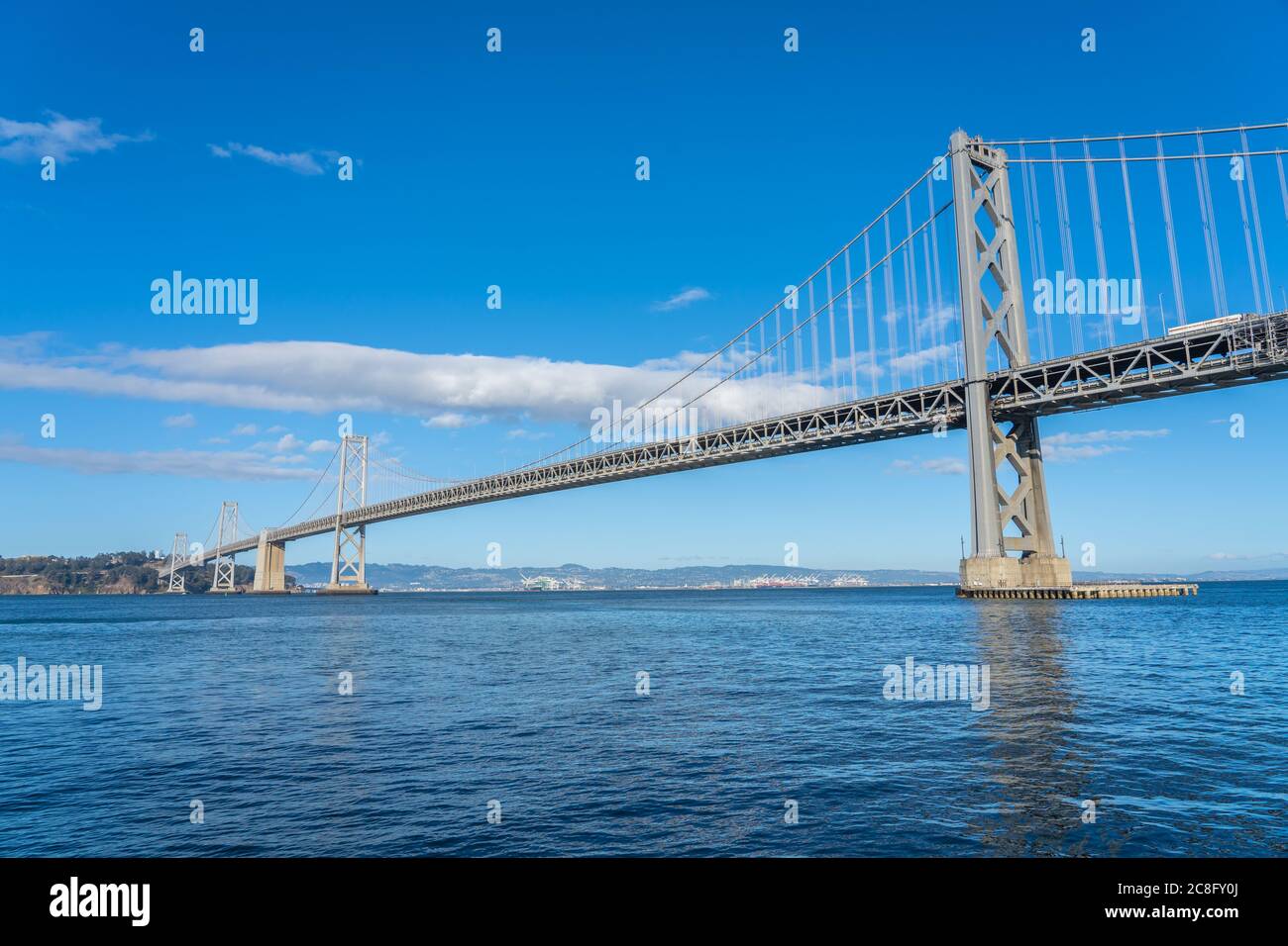 View of Bay Bridge in San Francisco Stock Photo - Alamy