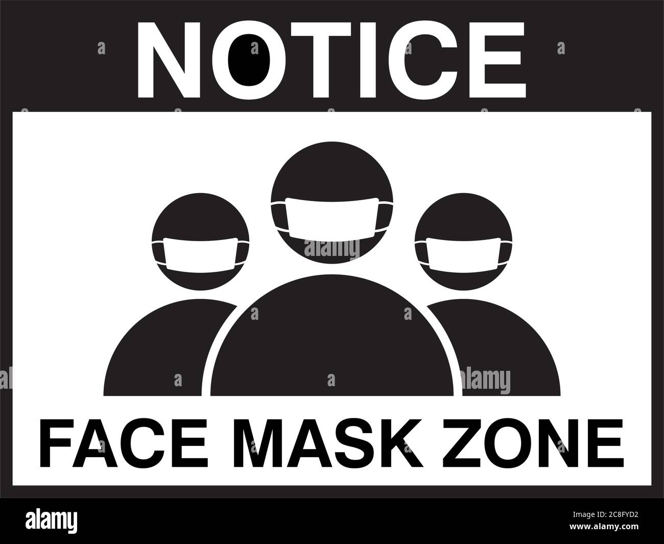 Covid 19 safety signage Stock Vector Images - Alamy