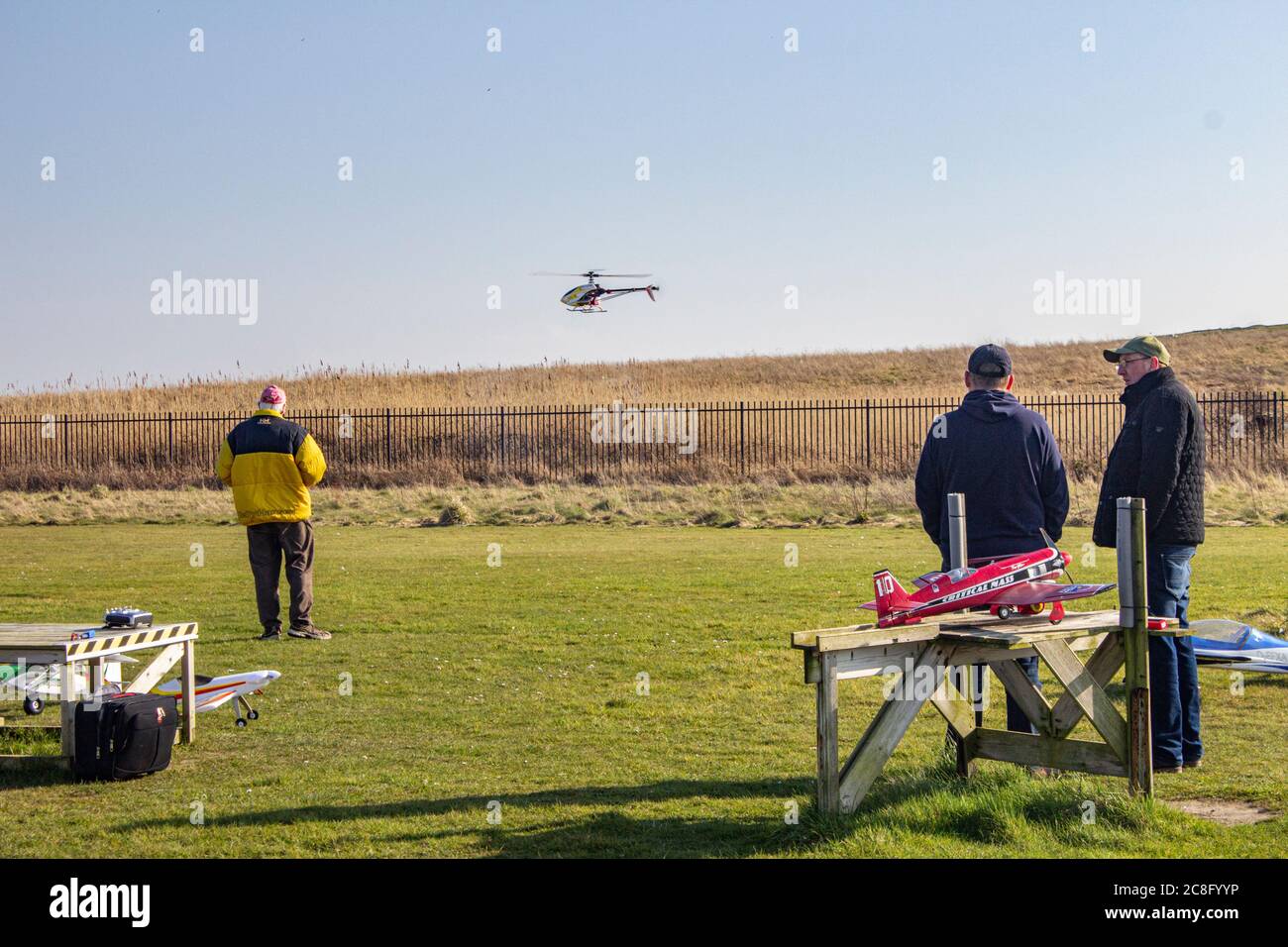 Model Aircraft club Fleetwood Stock Photo - Alamy
