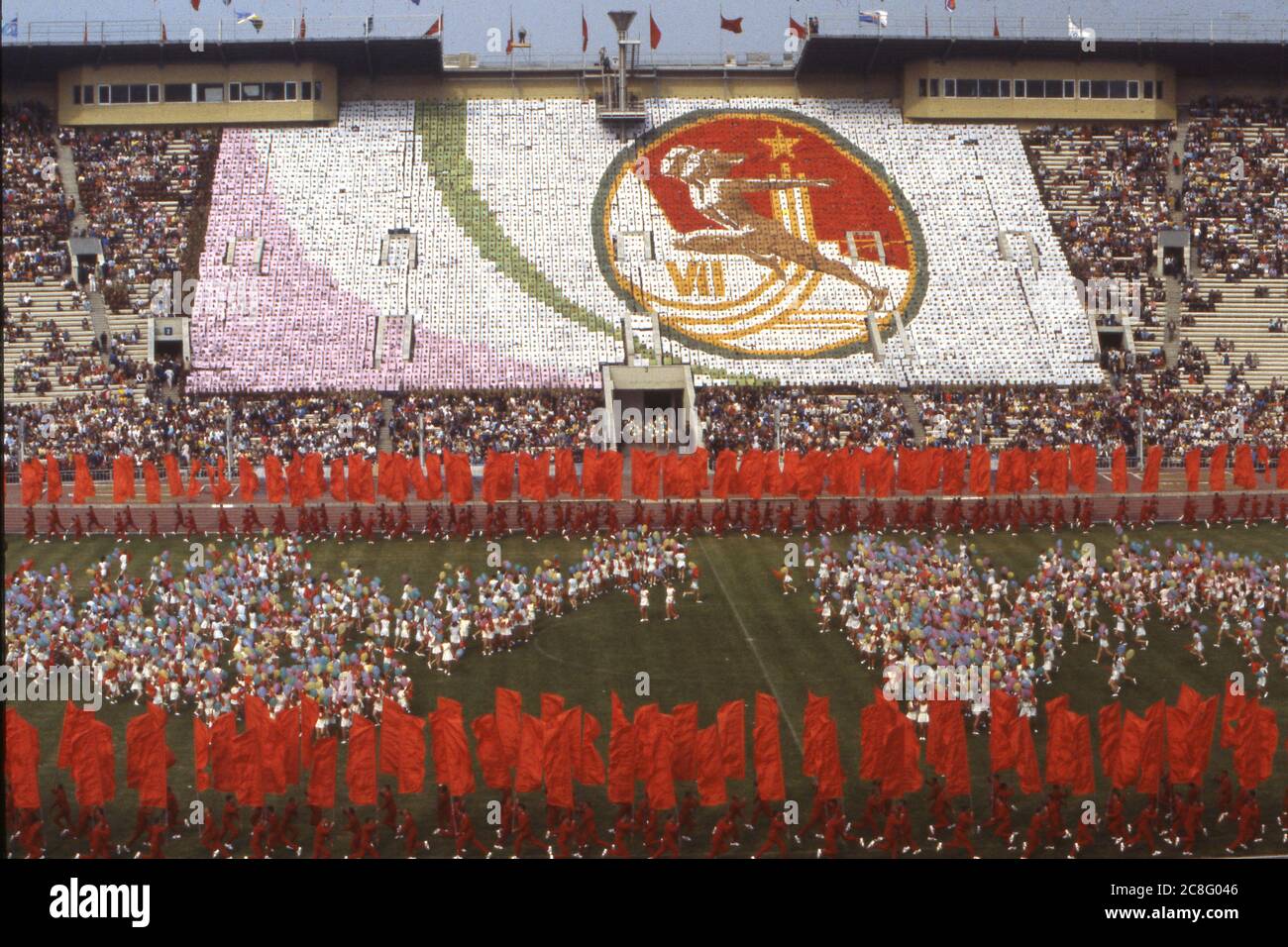 Moscow 1980 olympics opening ceremony hi-res stock photography and ...