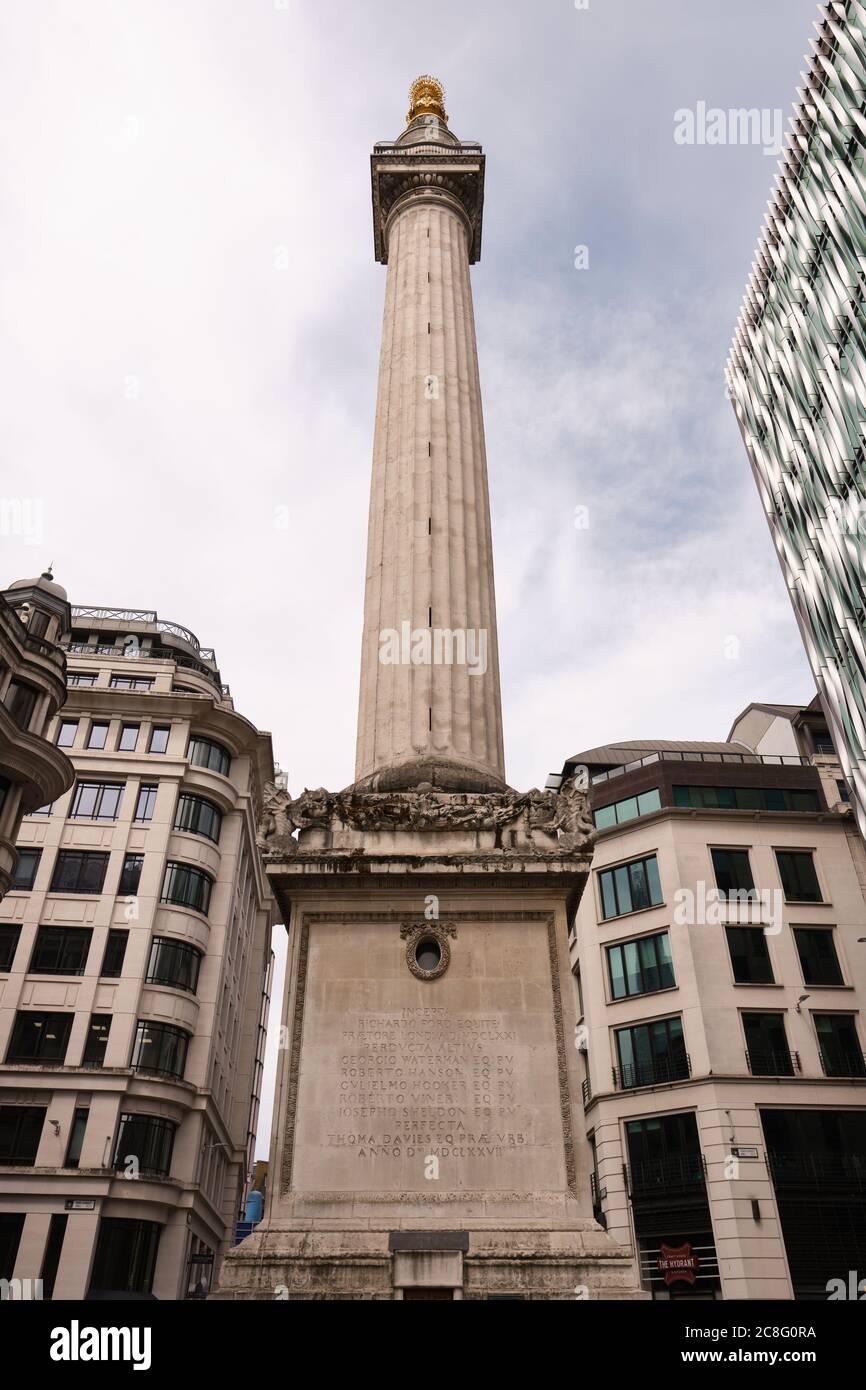 The monument london viewing platform hi-res stock photography and ...