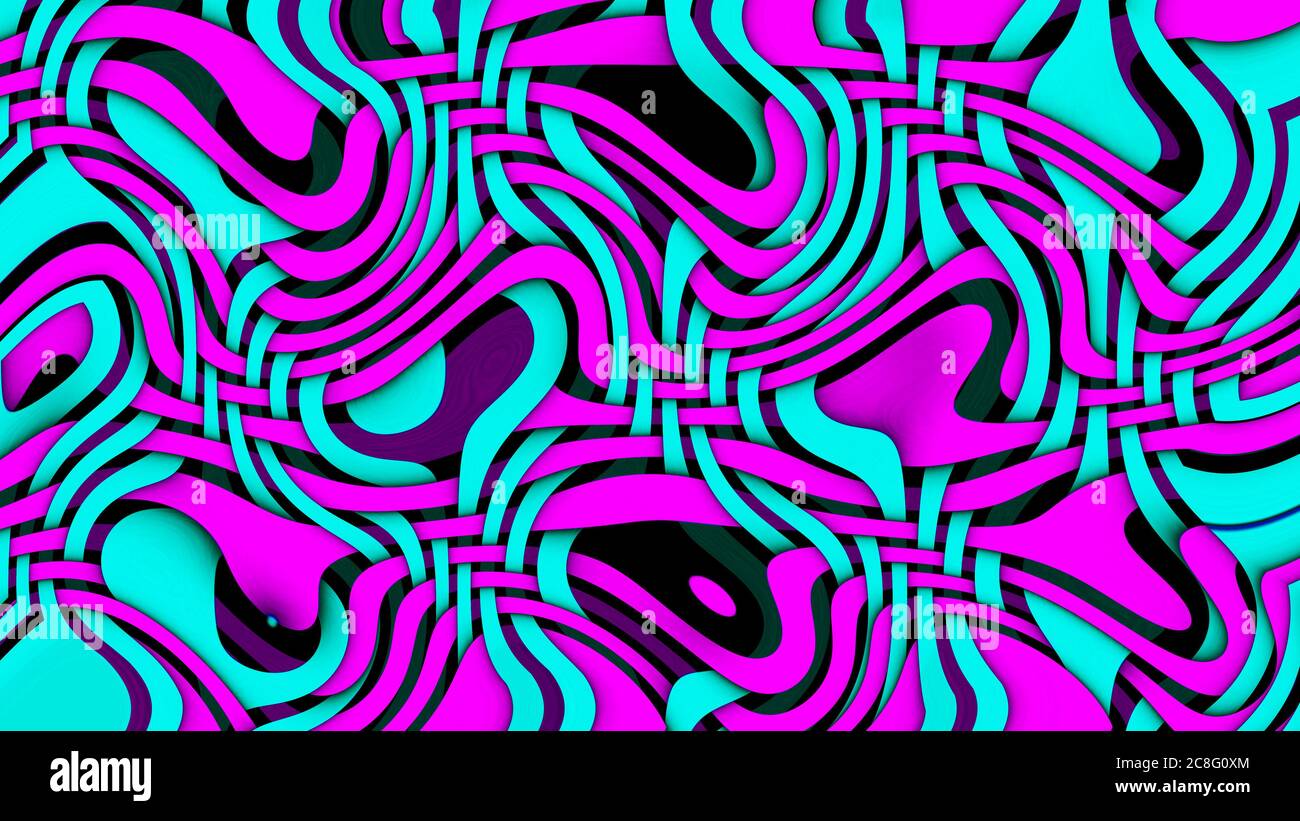 Geometric wavy pattern hi-res stock photography and images - Alamy