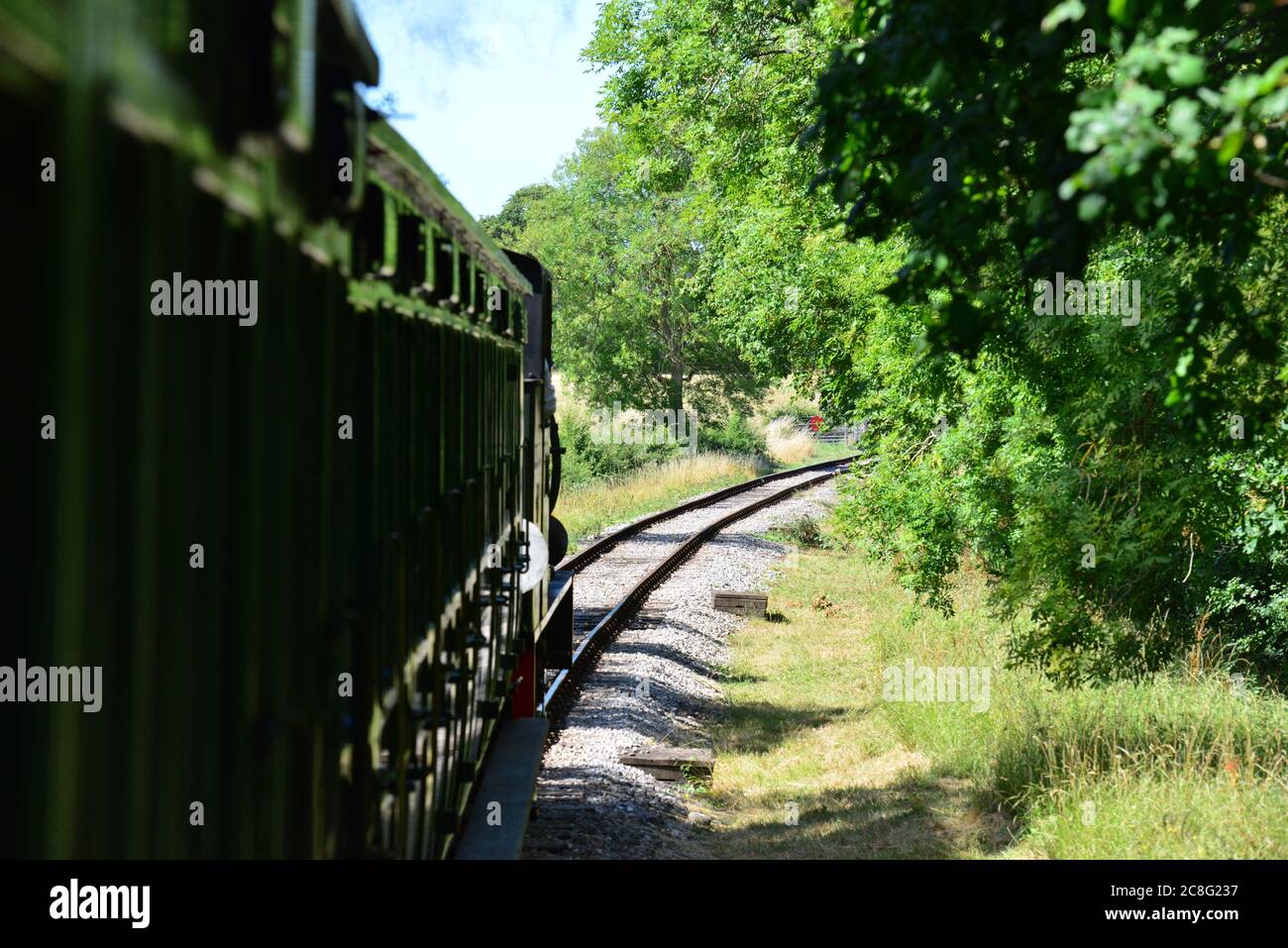 Isle of white steam railway hi-res stock photography and images - Alamy