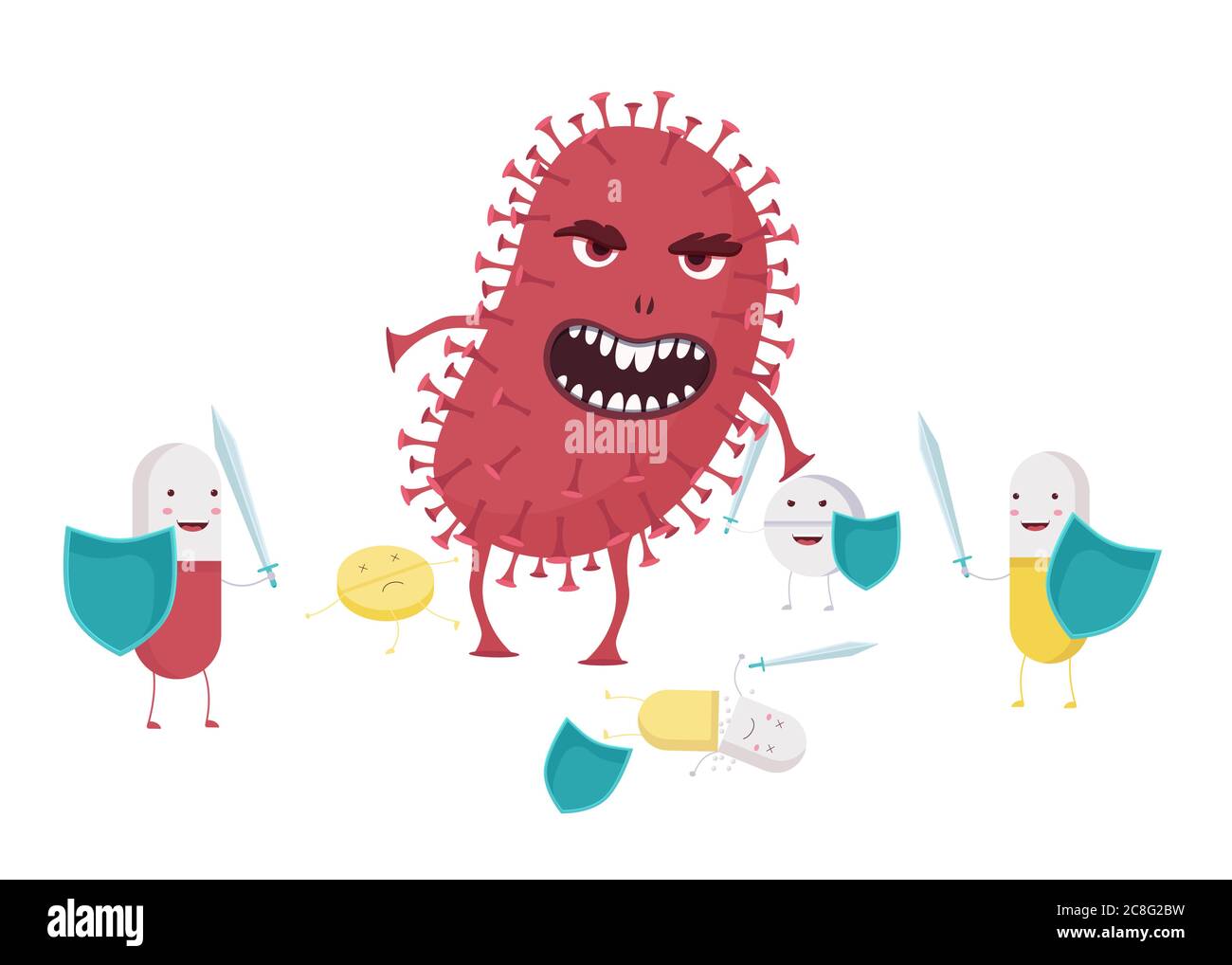 Antibiotic Resistant Bacteria Comic