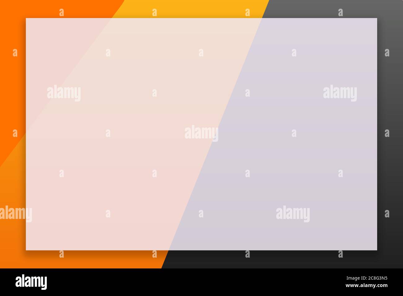 Modern Empty White Rectangle On Cool Colors Background-For Social Media ...