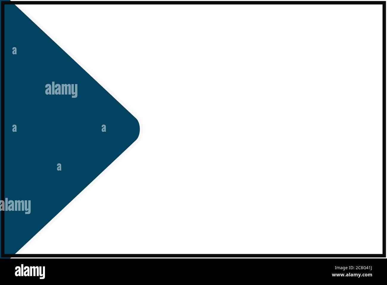 Modern Black Empty Frame With Triangle Shape-For Social Media ...