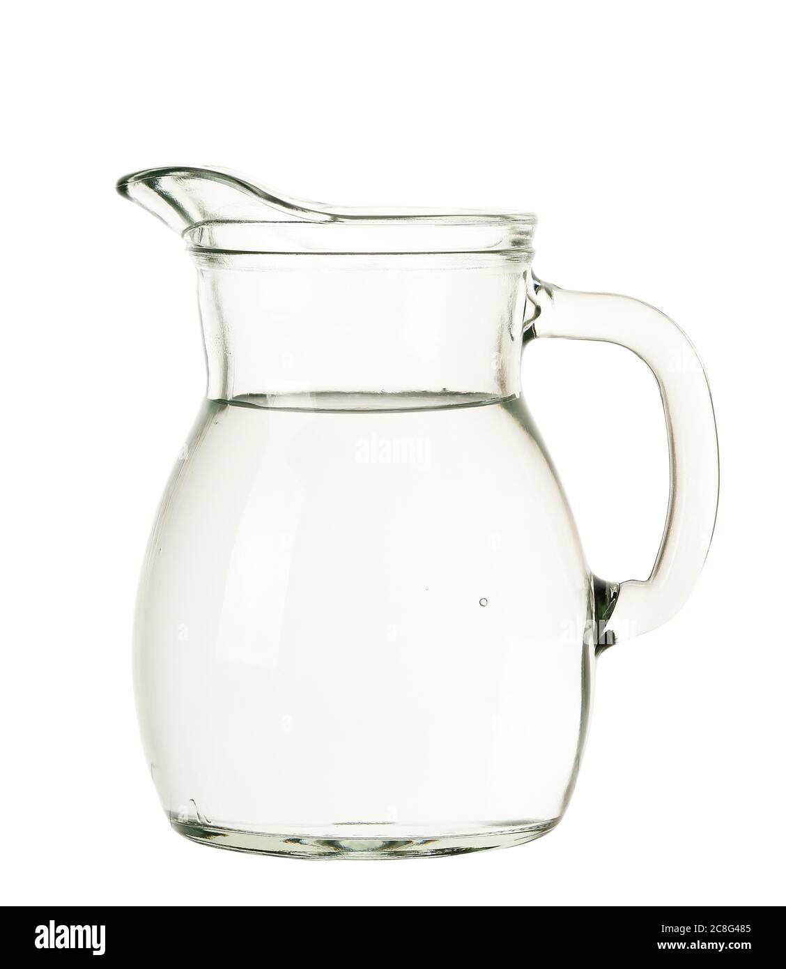 jug of water isolated on white Stock Photo - Alamy