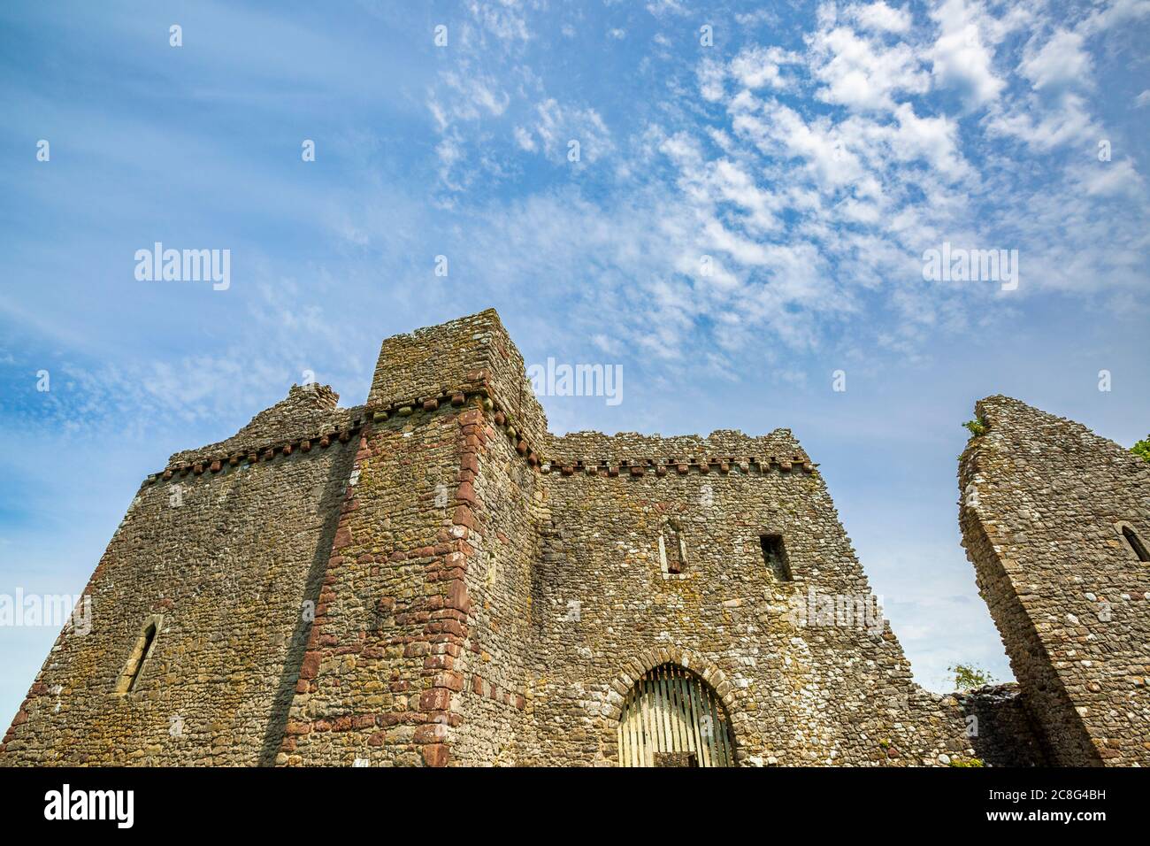 Gower peninsula castle weobley hi-res stock photography and images - Alamy