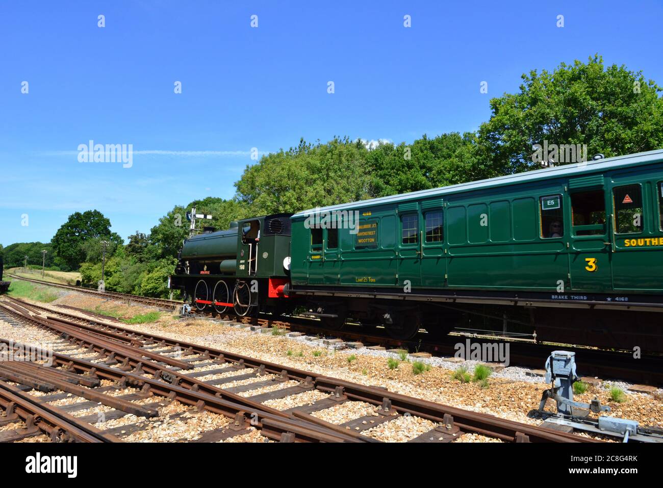 Steam train pulling out platform hi-res stock photography and images ...